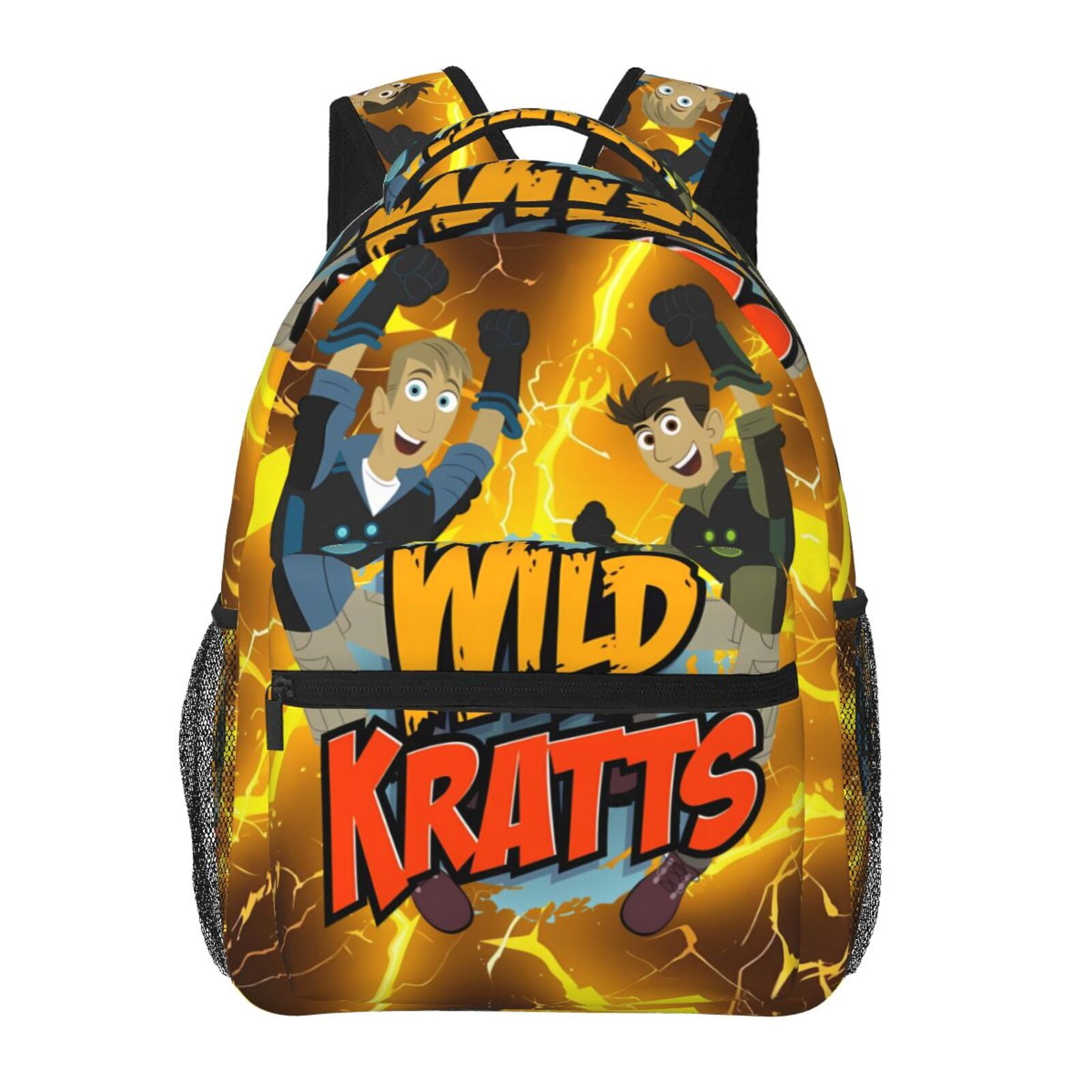 Wild Kratts Backpack Travel Casual Daypack College Bookbag Laptop Bag ...