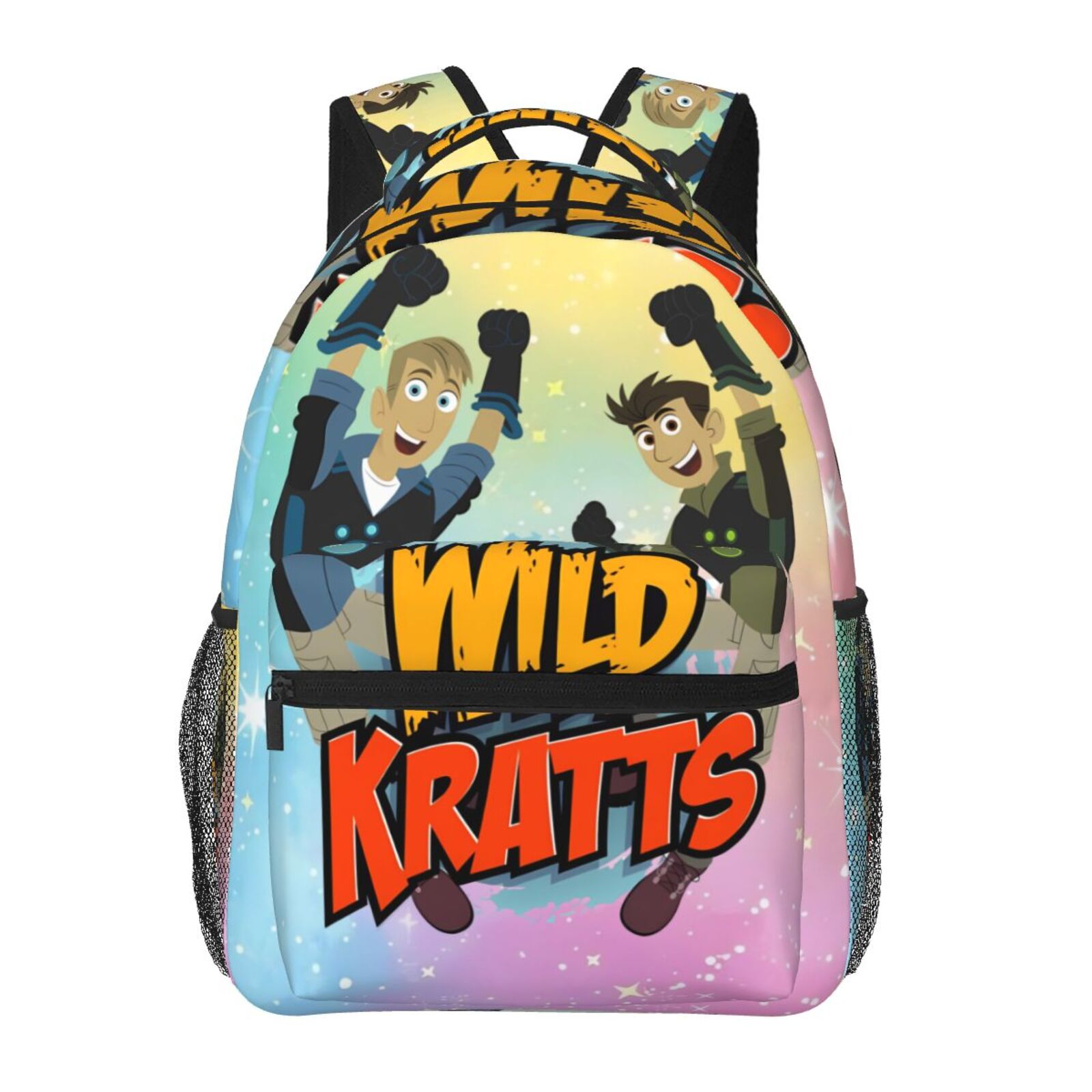 Wild Kratts Backpack Travel Casual Daypack College Bookbag Laptop Bag ...