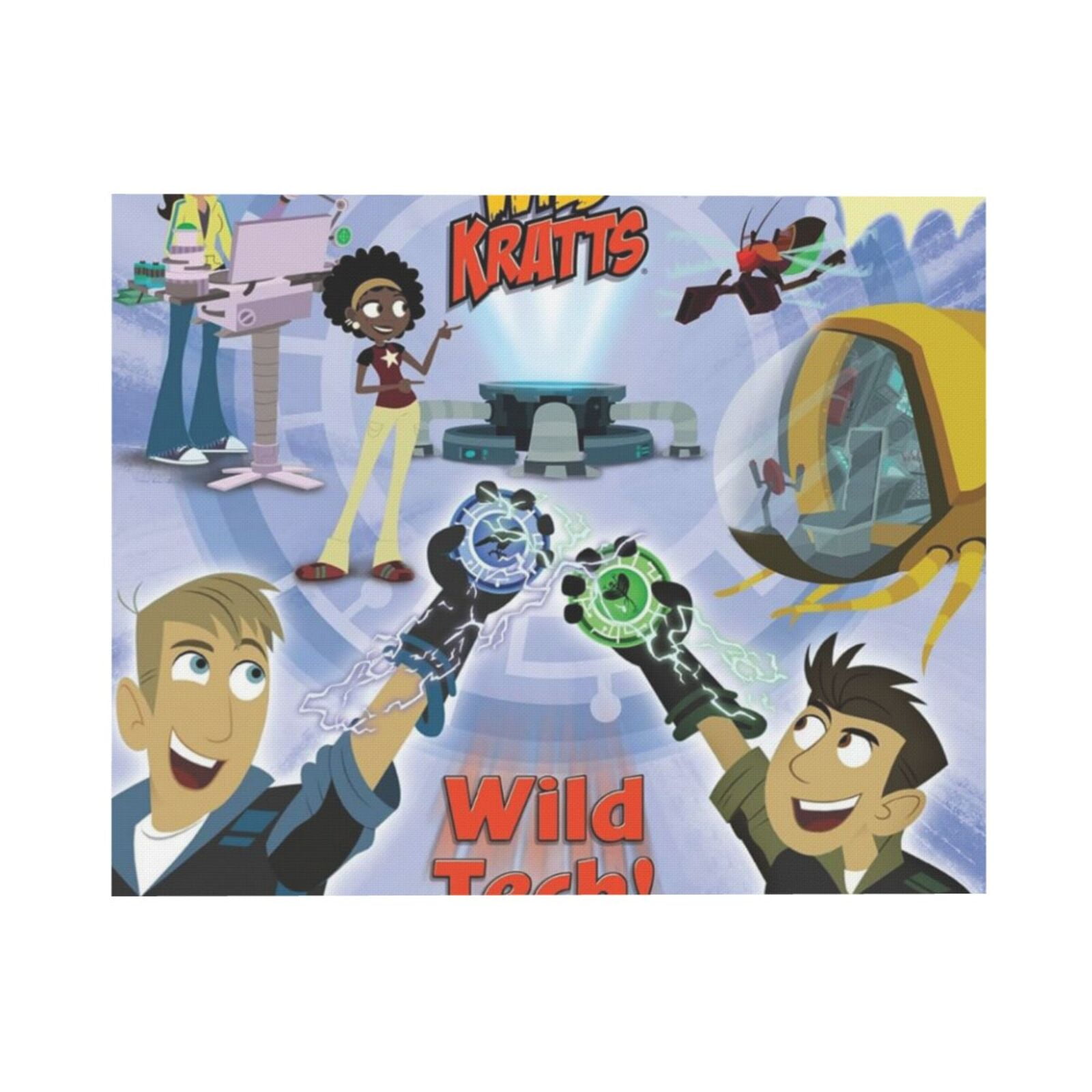 Wild Kratts Canvas Decorative Poster Gift Art Picture Painting Bedroom ...