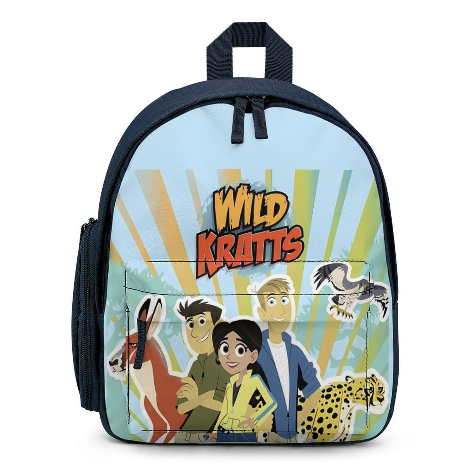 Wild Kratts Lightweight Backpack Shoulder Bag Adjustable Straps ...
