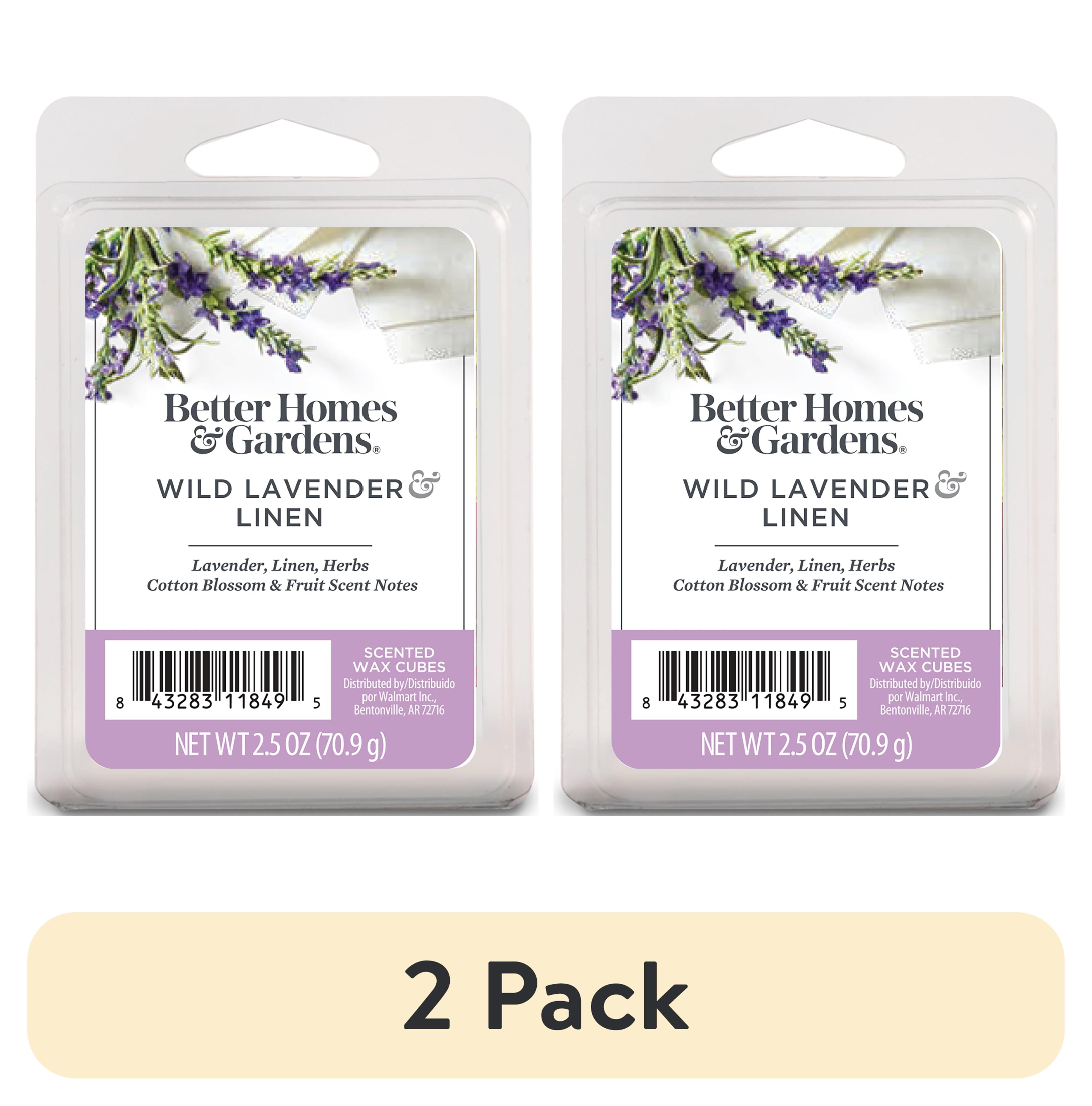 (2 pack) Better Homes & Gardens Lavender Linen Fragrance Cubes ...