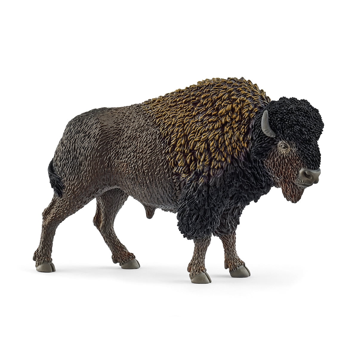 Schleich Wild Life - 5" North American Bison Figurine - Realistic ...