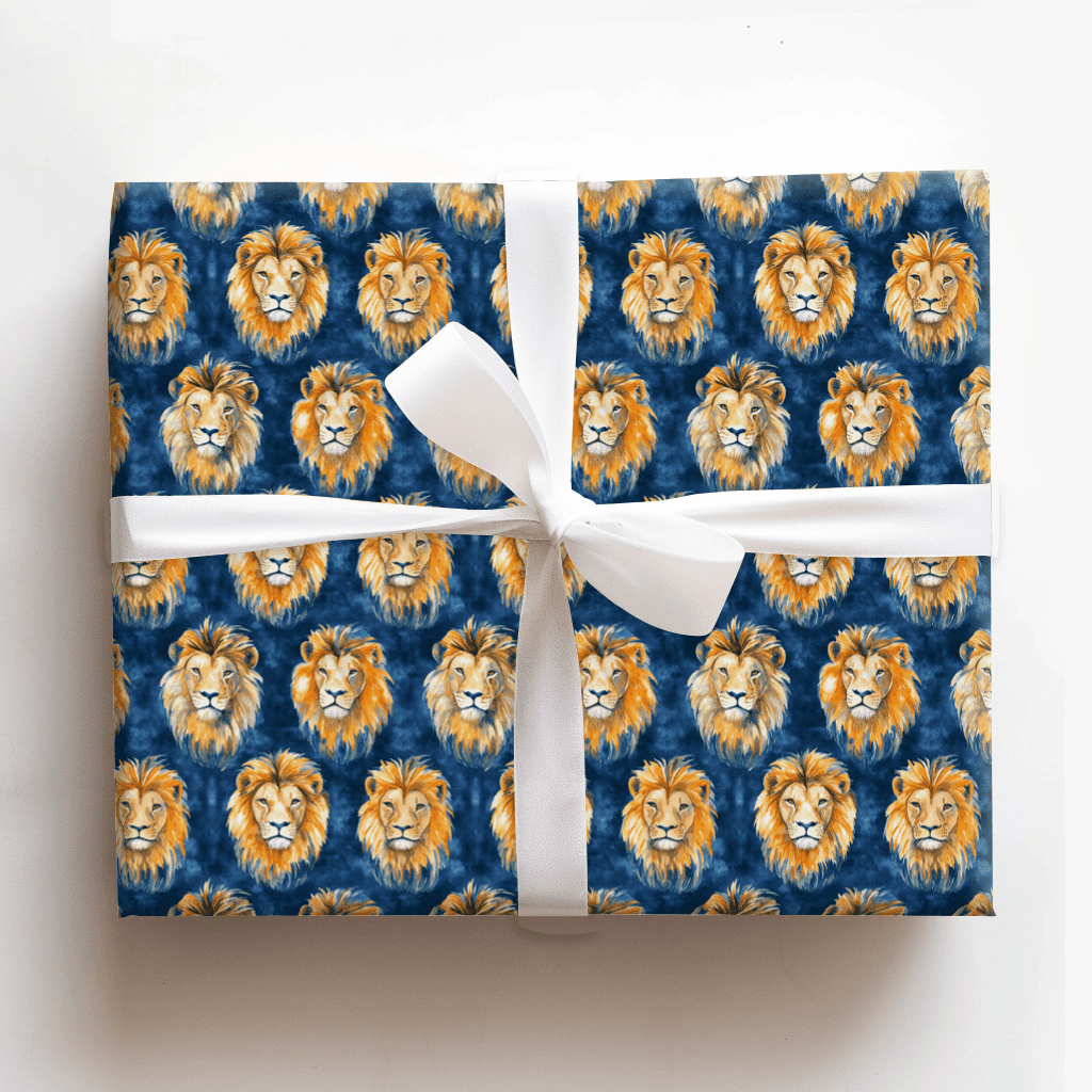Wild Mane - Christmas Wrapping Paper Roll - Gift Wrap for Holidays ...