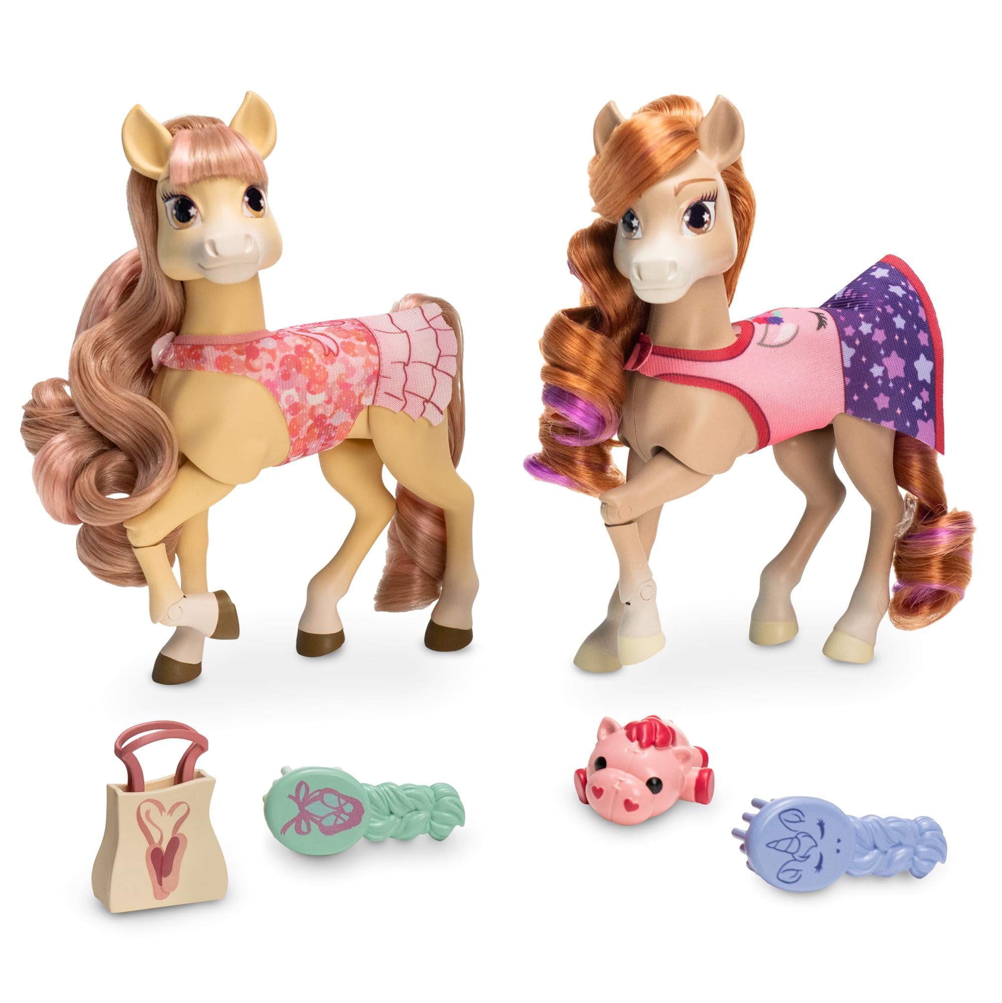 Wild Manes Horse Toys Bridget’s Ballet Horse Doll & Dreamer’s Slumber ...