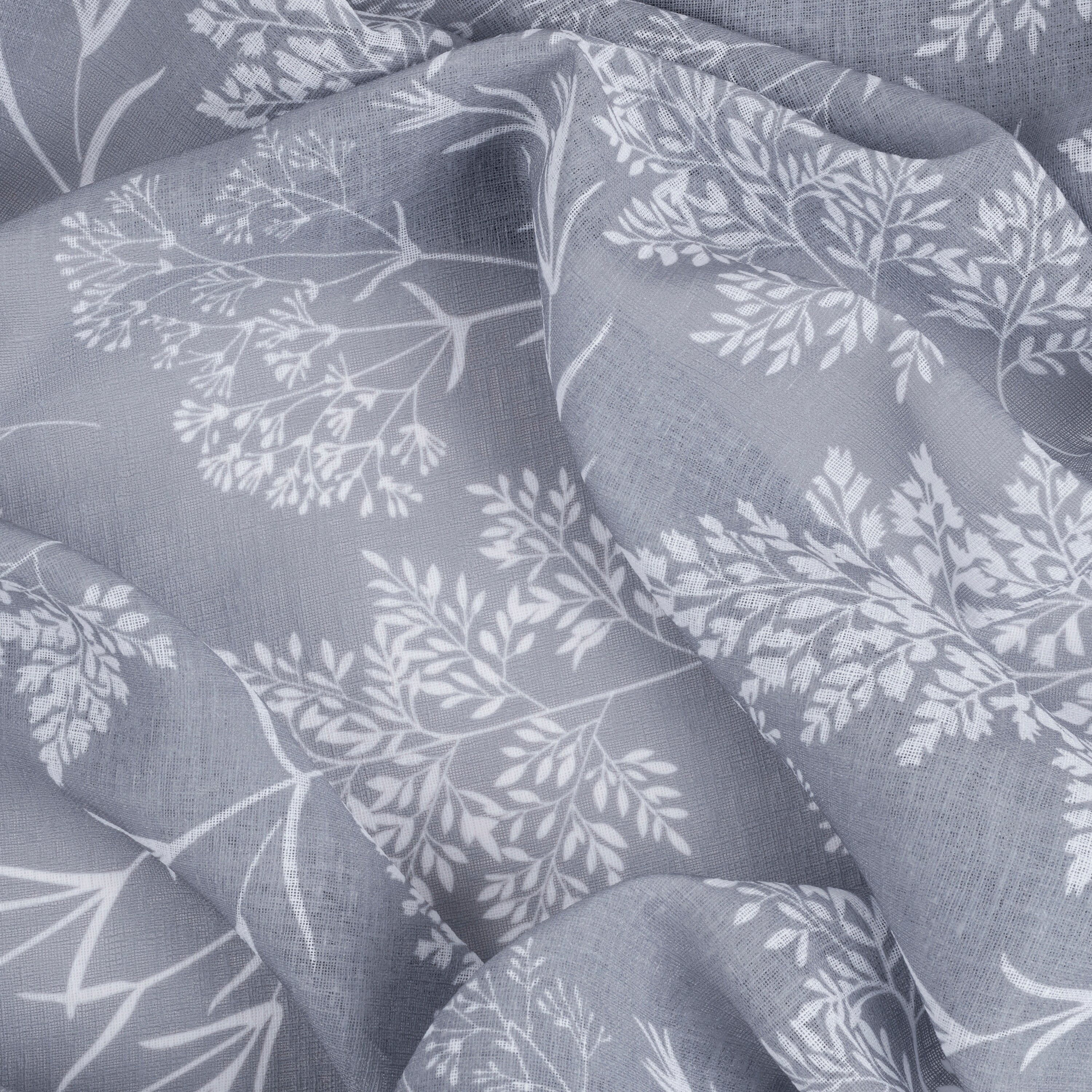 Wild Meadows Pinch Pleat w/Back Tabs Pair 150x84 Grey - Walmart.com