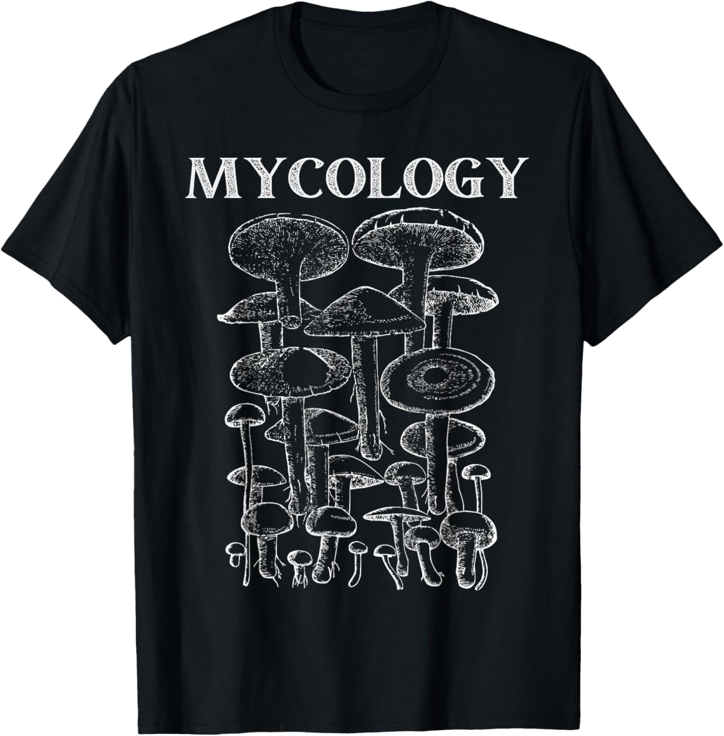 Wild Mushrooms Goblincore Mycology Fungi T-Shirt - Walmart.com