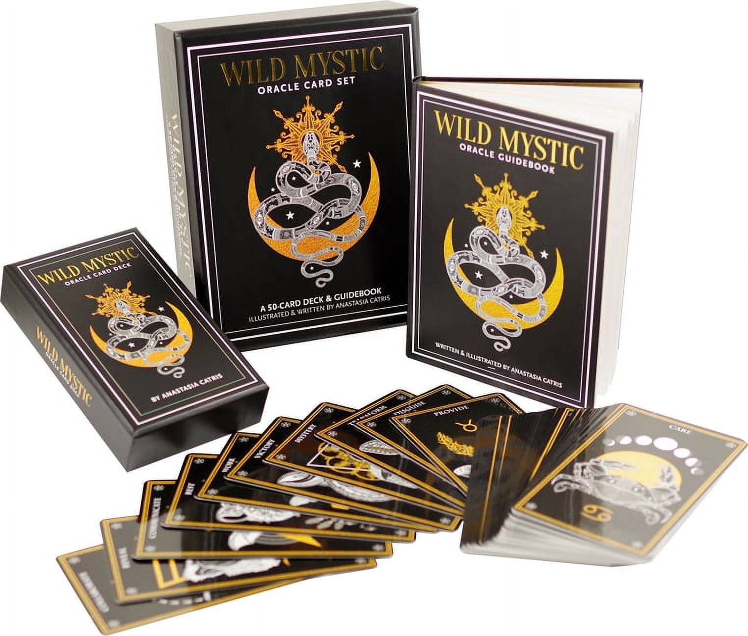 Wild Mystic Oracle Card Deck: A 50-Card Deck and Guidebook (Other ...