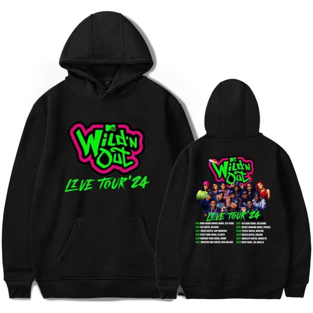 Wild 'N Out Live Tour Merch Tracksuit Unisex Sports Top Cosplay Hoodie ...