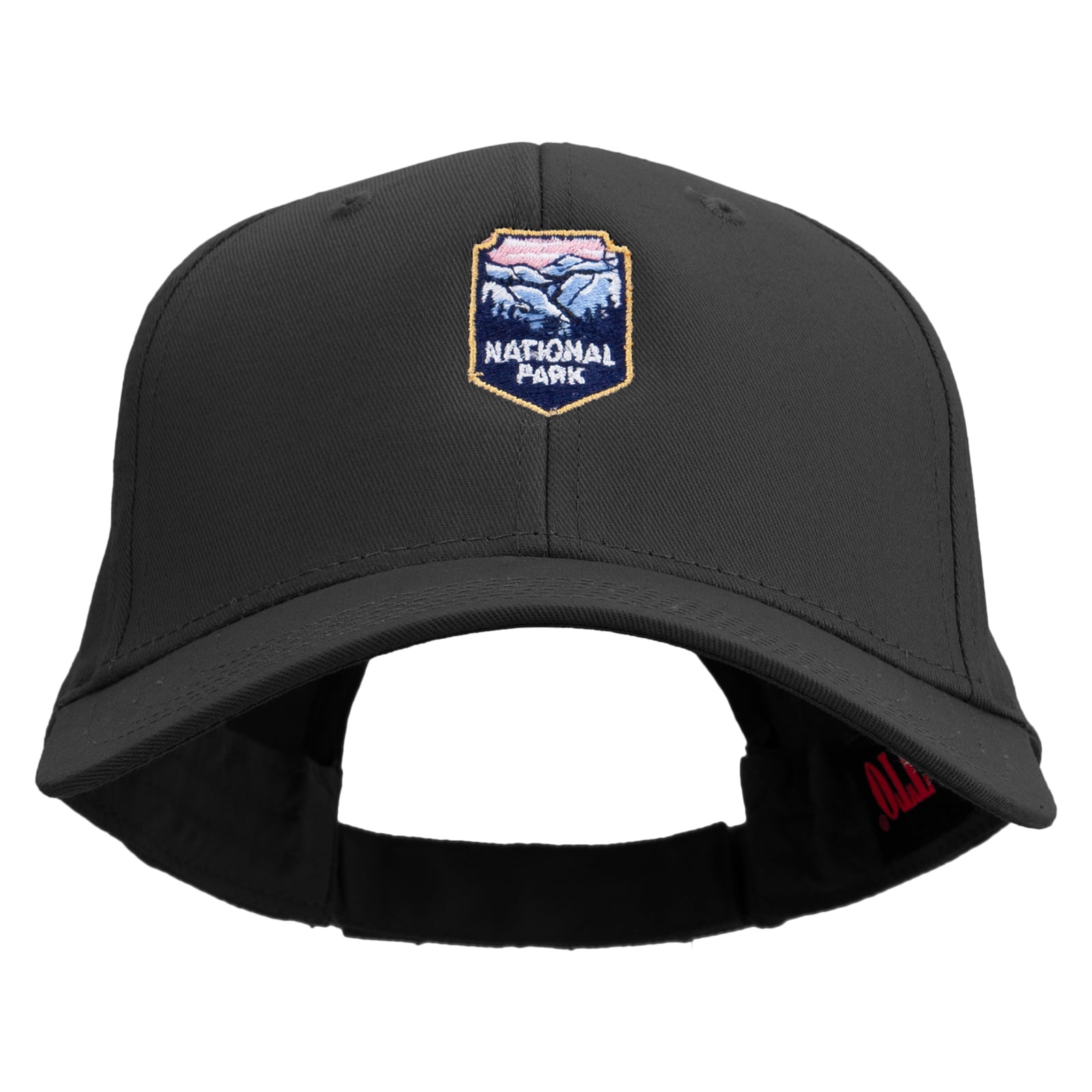 Wild National Landmark Logo Embroidered Low Profile Cap - Black OSFM ...