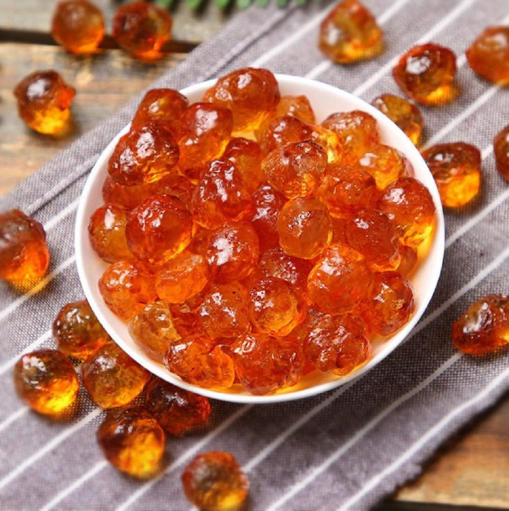 Wild Natural Jiao Peach Resin Gum Jelly, Free, All Natural (1 Pound ...