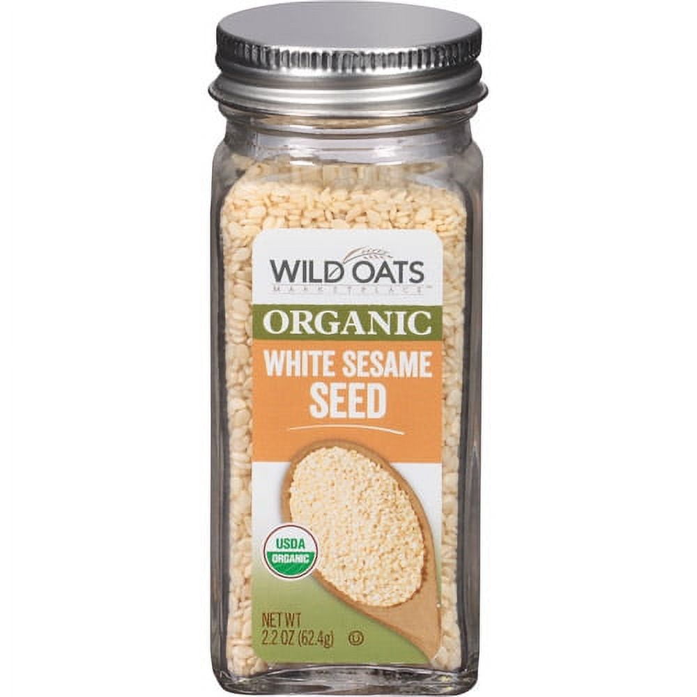 Wild Oats Marketplace Organic White Sesame Seed, 2.2 oz - Walmart.com