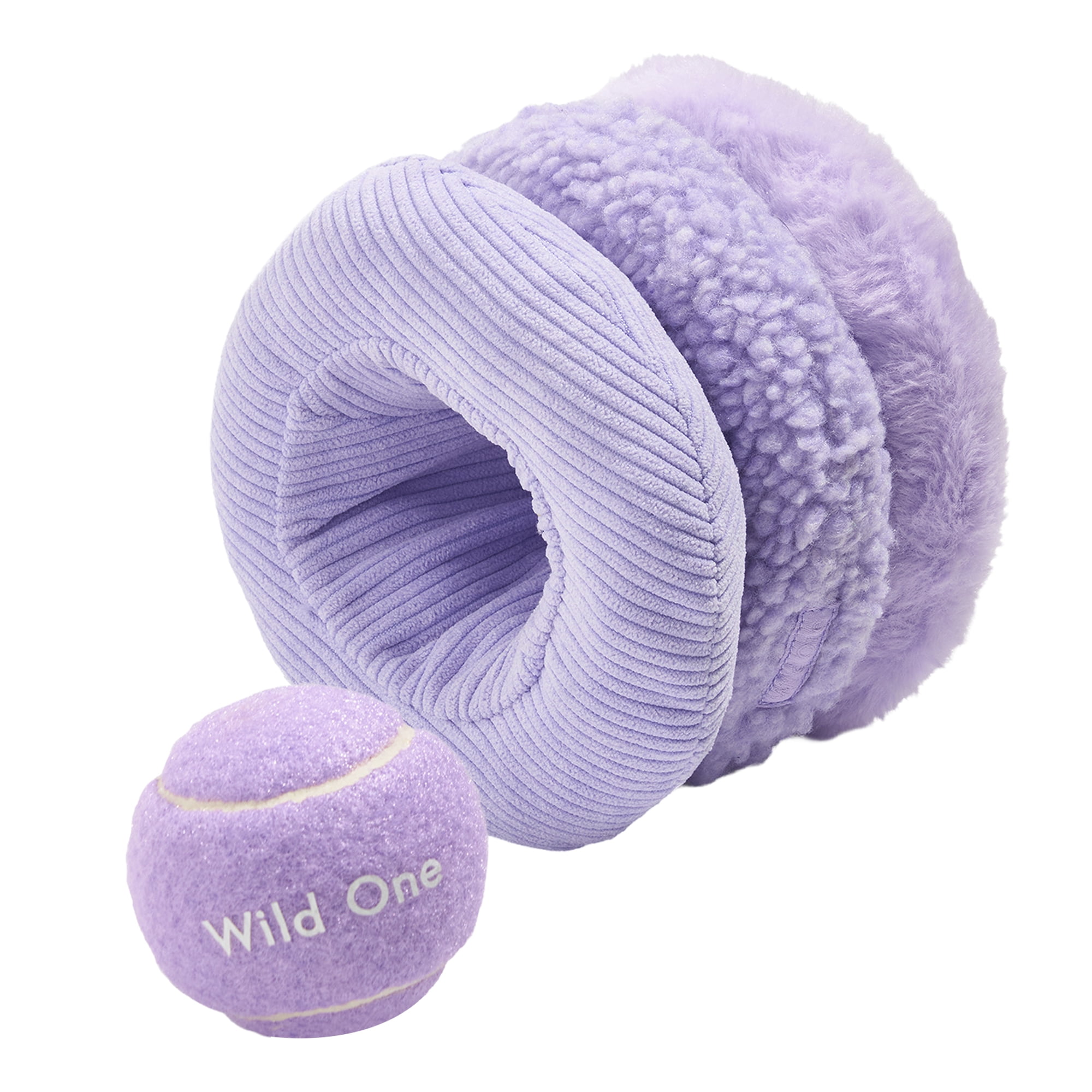 Wild One Durable Plush Tennis Tuft Dog Toy, Mental Enrichment with ...