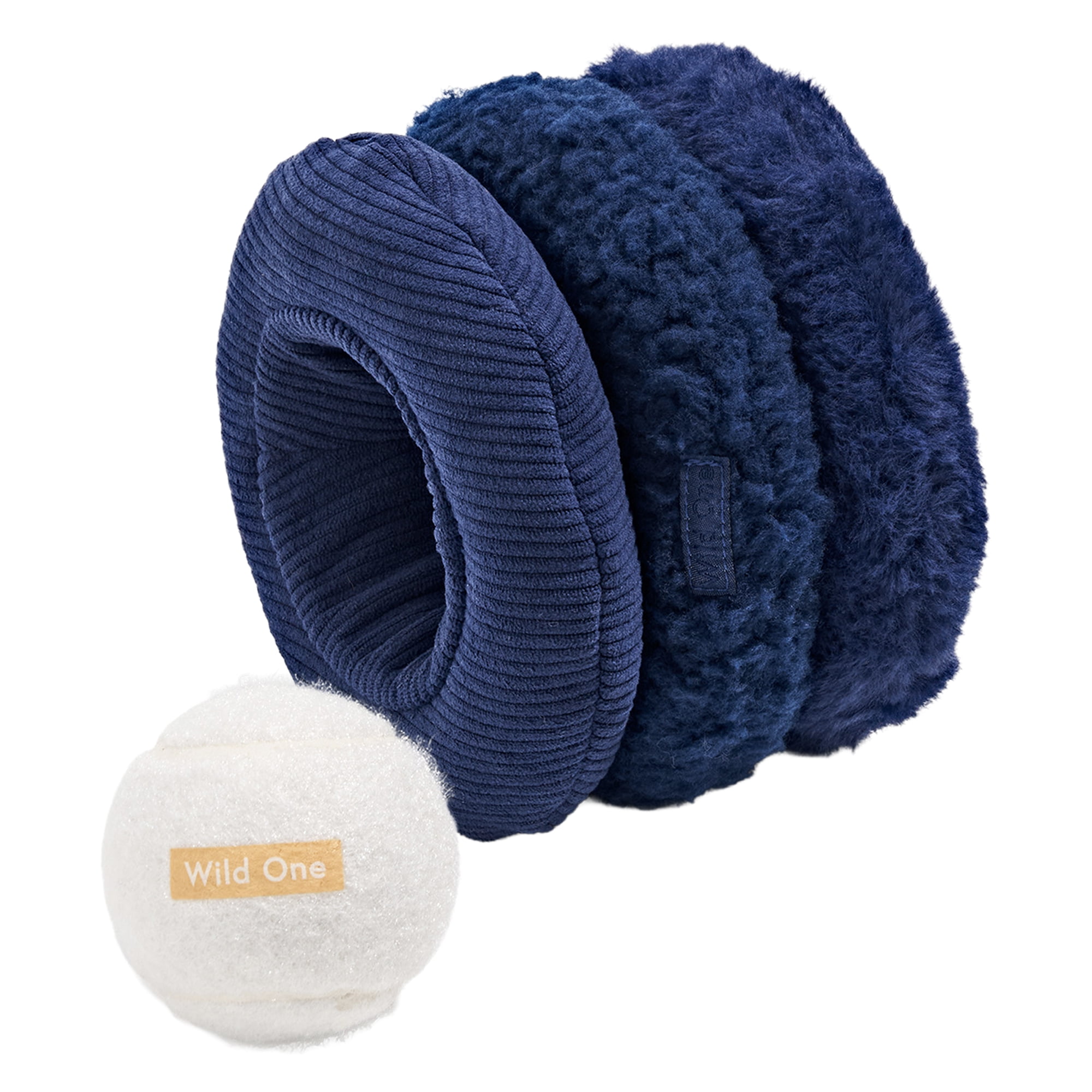 Wild One Durable Plush Tennis Tuft Dog Toy, Mental Enrichment with ...