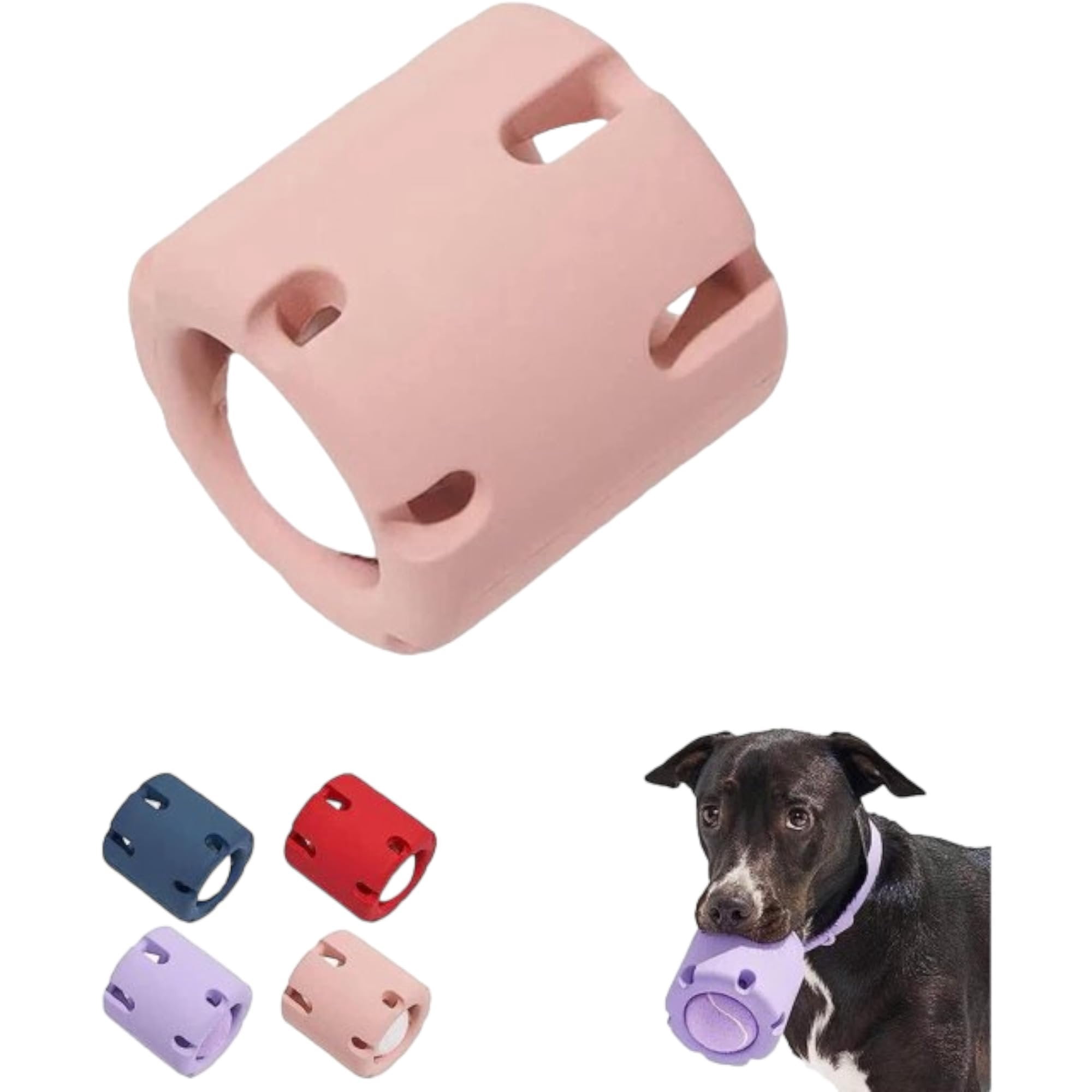 Wild One Tennis Tumble Smart Puzzle Toy for Dogs Blush - Walmart.com
