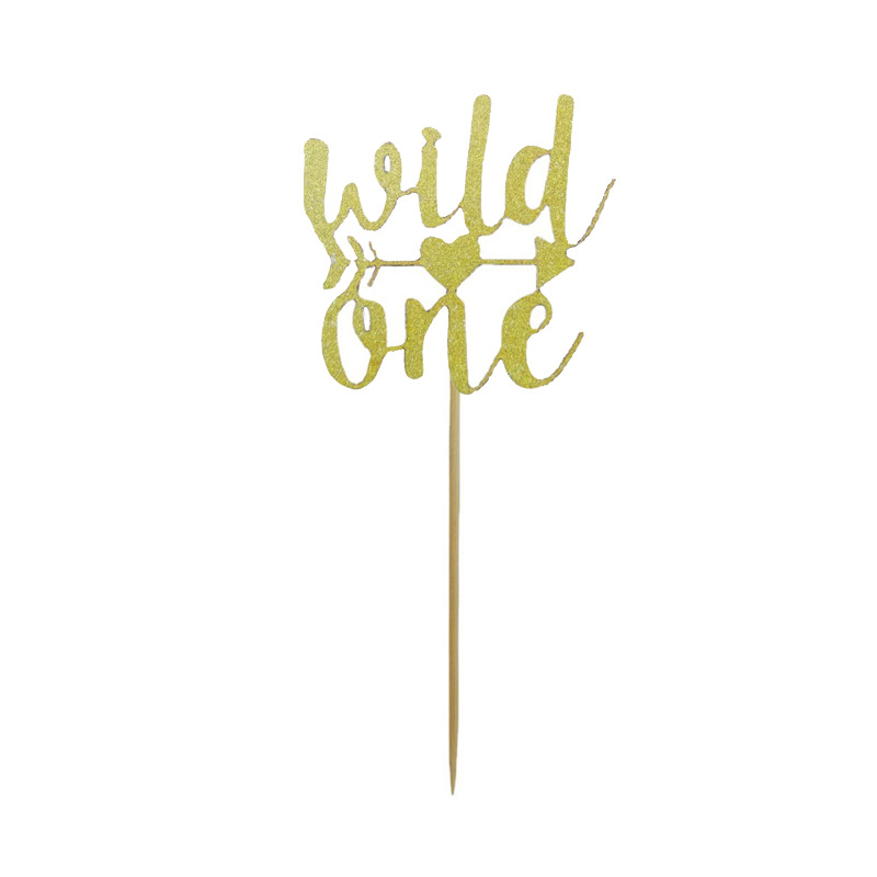 Wild One baby birthday cake insert baby first birthday party cake ...