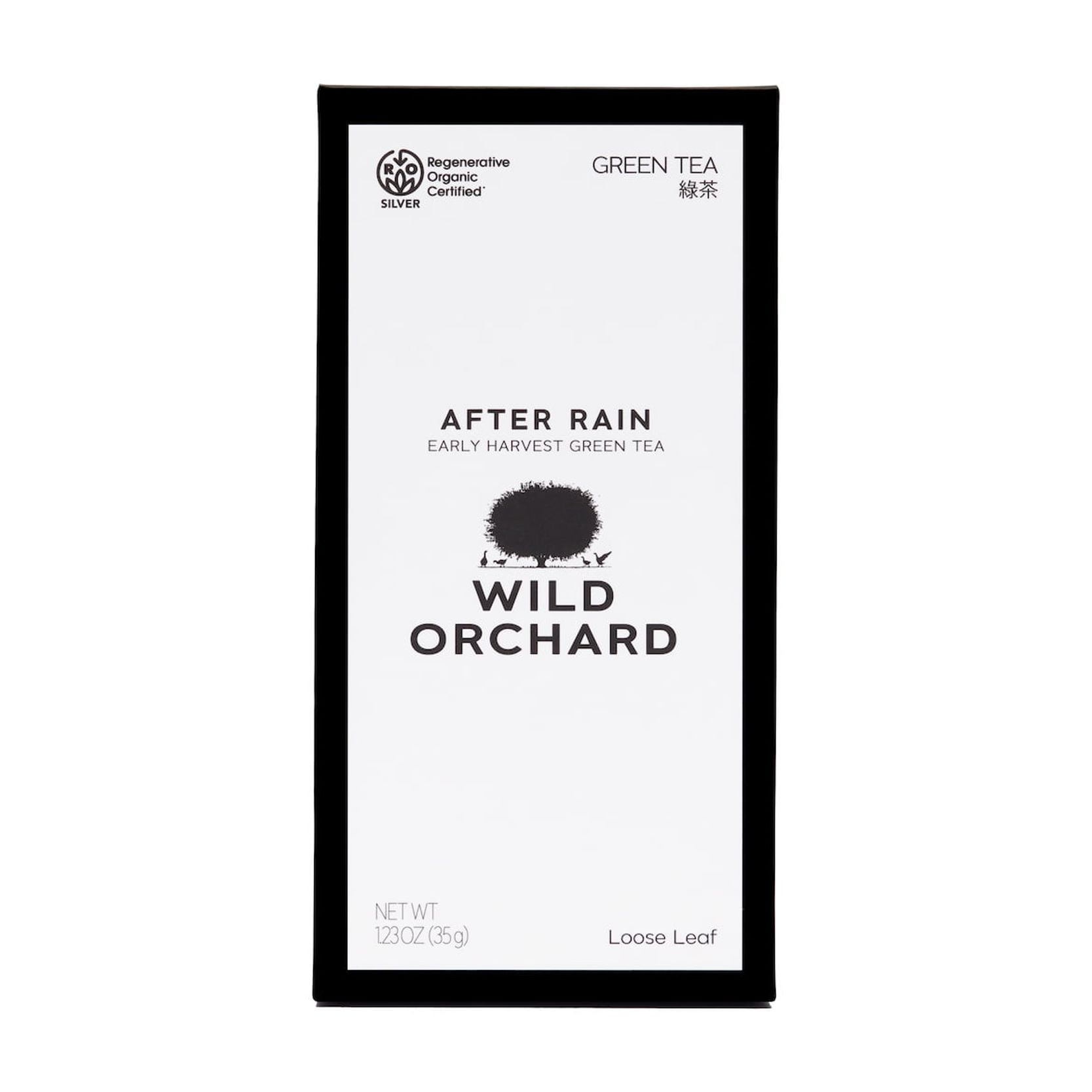 Wild Orchard Premium Green Tea - 100% Regenerative Organic Certified ...