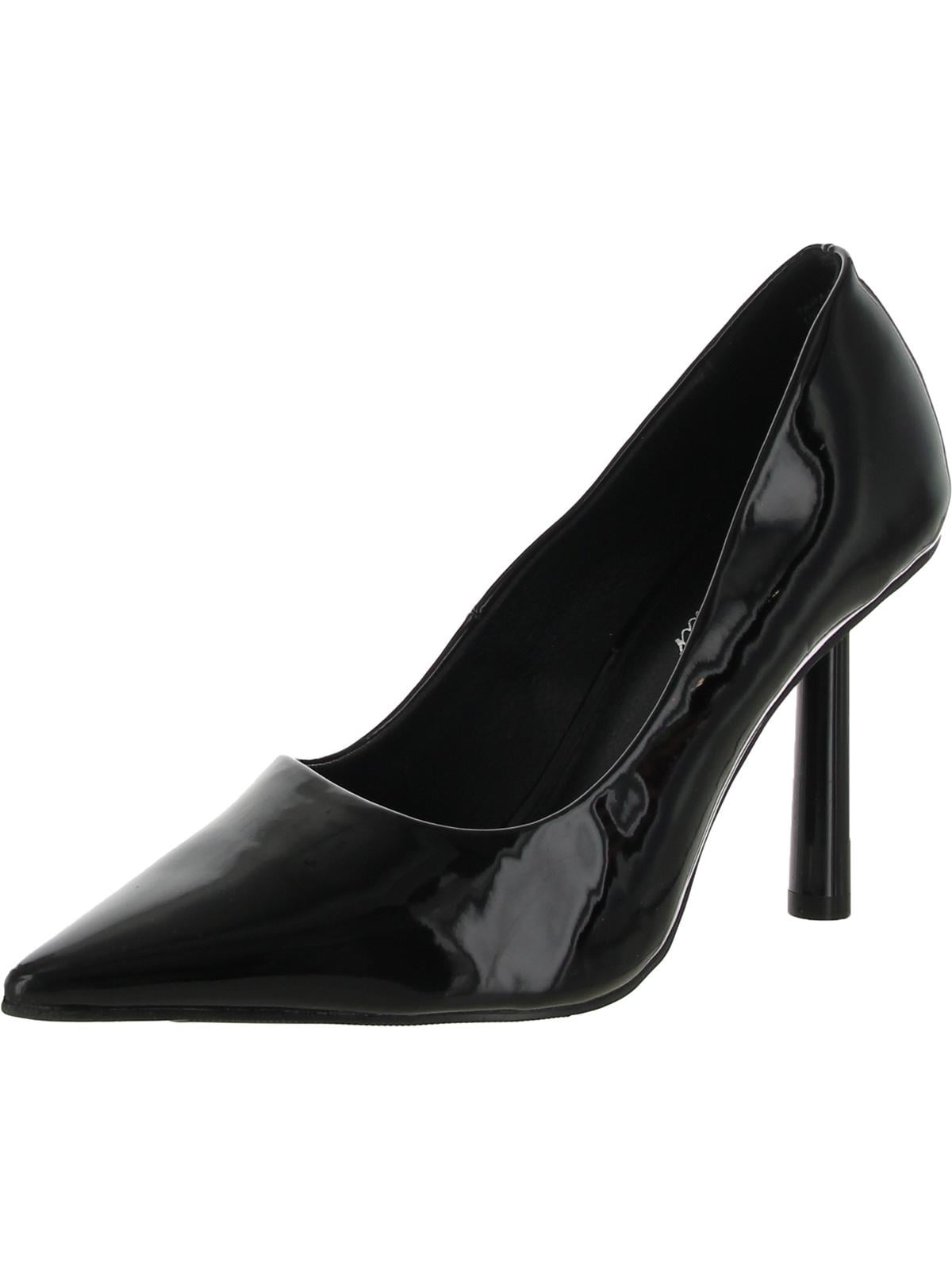 Wild Pair Womens Taraap Patent Pointed Toe Pumps - Walmart.com