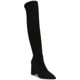 Wild Pair Womens Eileene Faux Suede Pointed Toe Over-The-Knee Boots ...