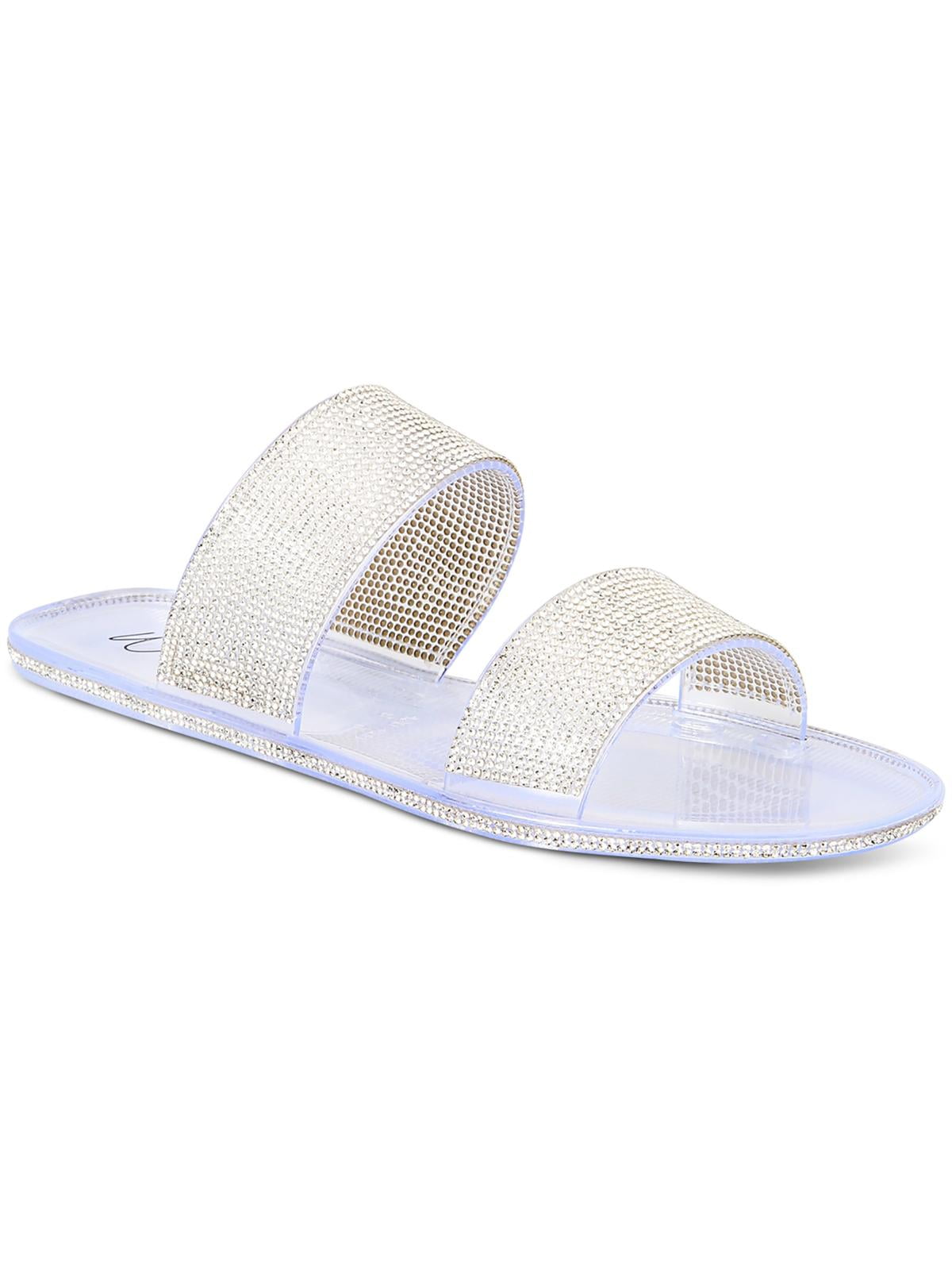 Wild Pair Womens Juba Embellished Pool Side Jelly Sandals - Walmart.com