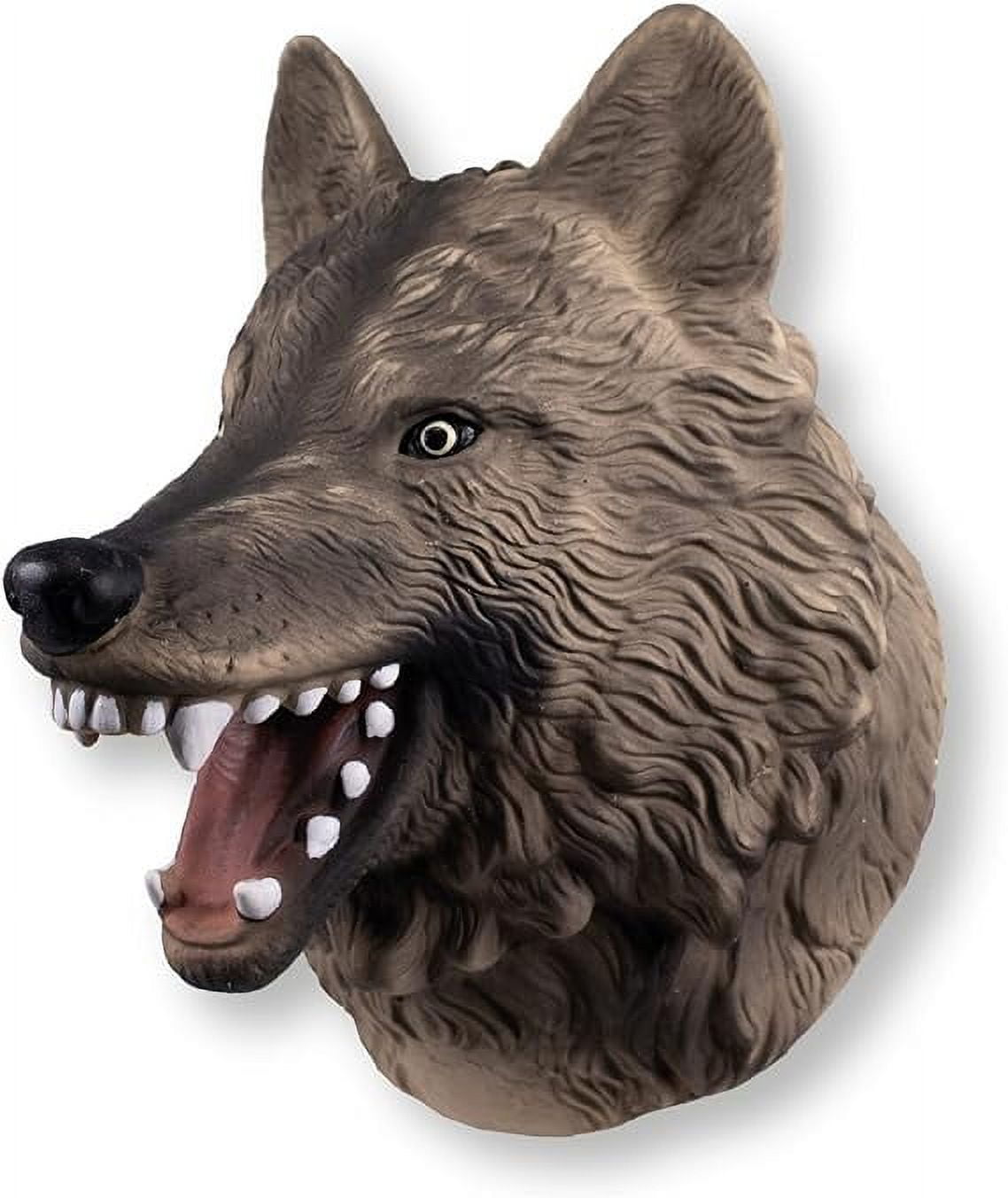 Wild Play Puppets Deluxebase for Kids - Realistic Wolf Hand Puppets for ...