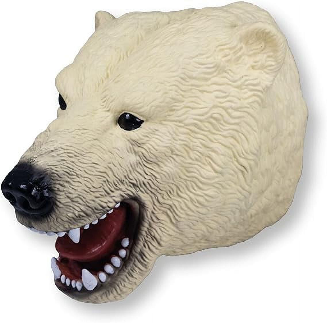 Wild Play Puppets for Kids - Realistic Polar Bear Hand Puppets for ...