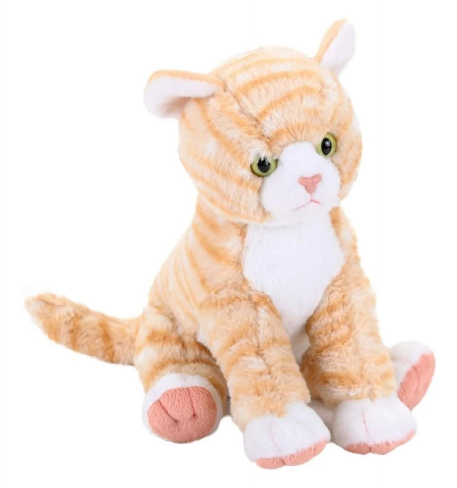 Wild Republic 26630 Cuddlekins Orange Tabby Cat Stuffed Animal 12 inch ...