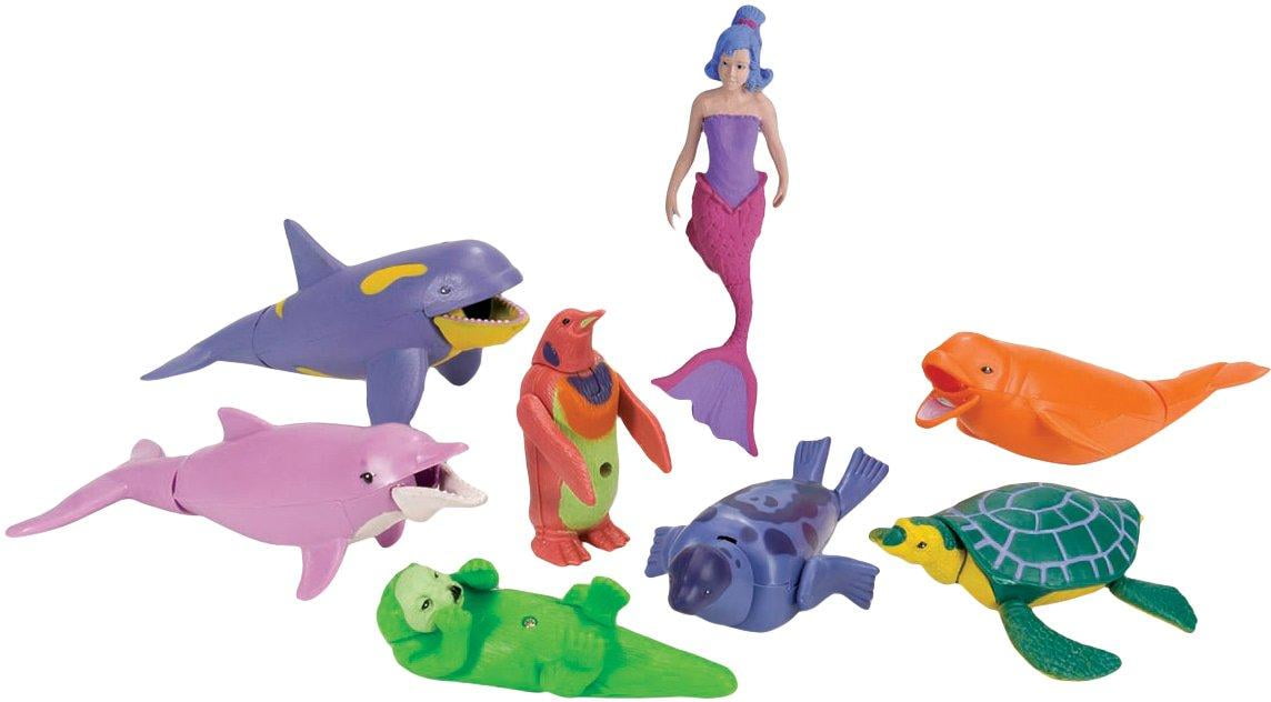 Wild Republic 9-pc. Mermaid Moveable Play Set One Size - Walmart.com