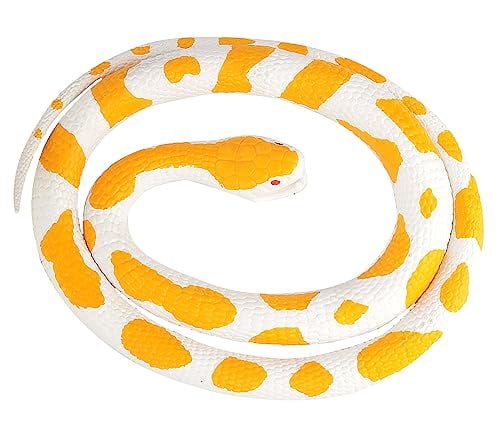 Wild Republic Albino Python, Rubber Snake Toy, Educational Toys, Gifts ...