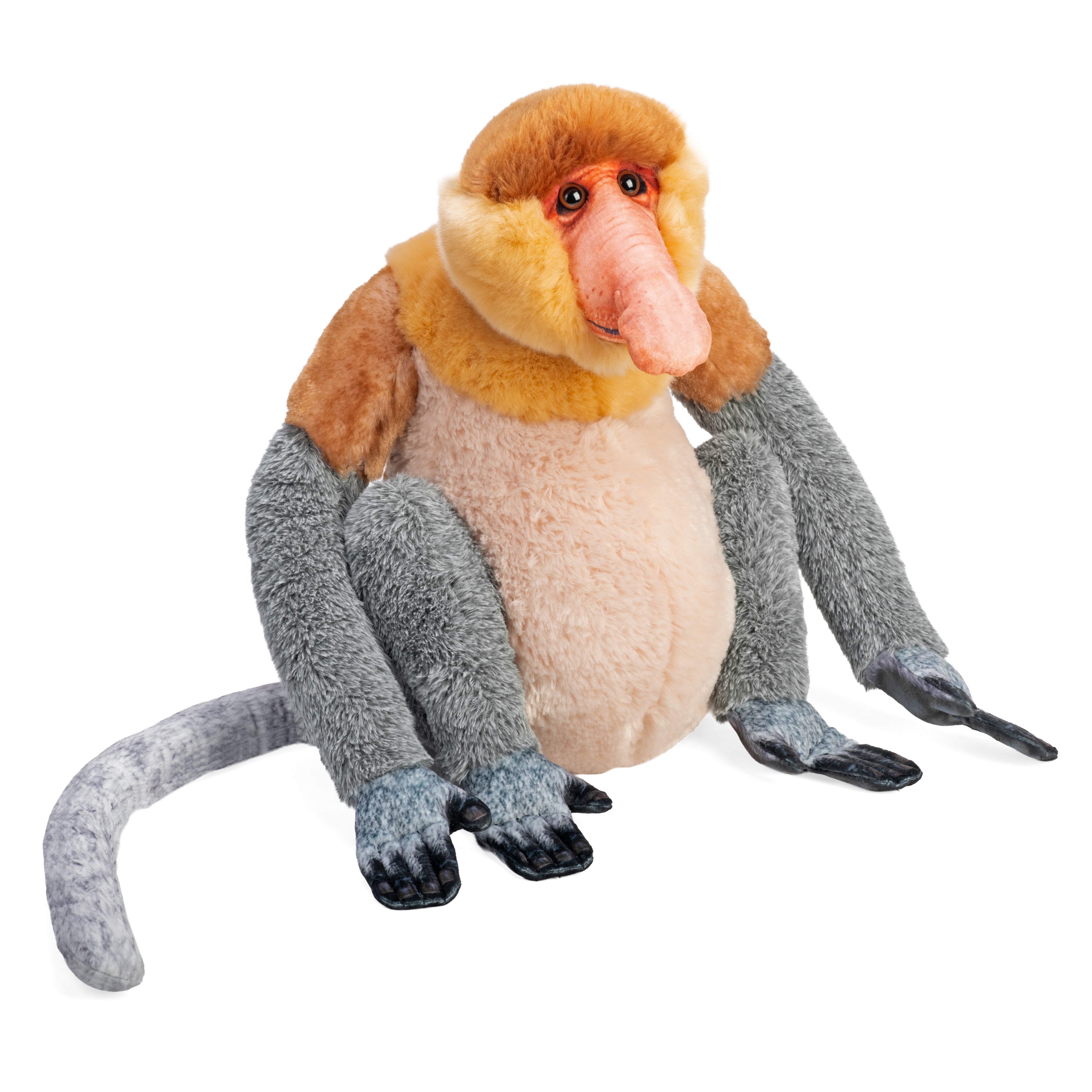 Wild Republic Artist Collection Proboscis Monkey, Stuffed Animal, 13 ...