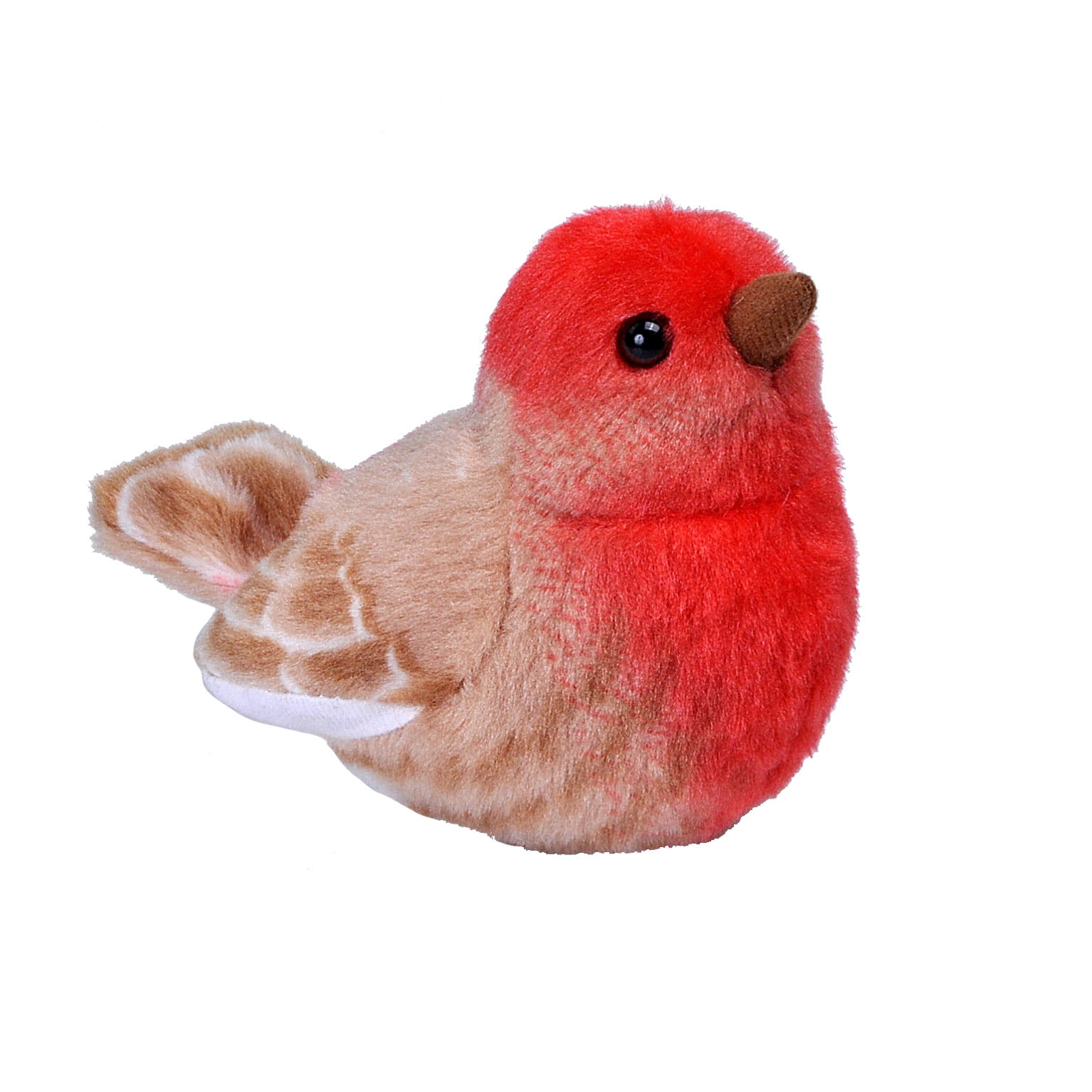 Wild Republic Audubon Bird House Finch Stuffed Animal, 5.5 Inches ...