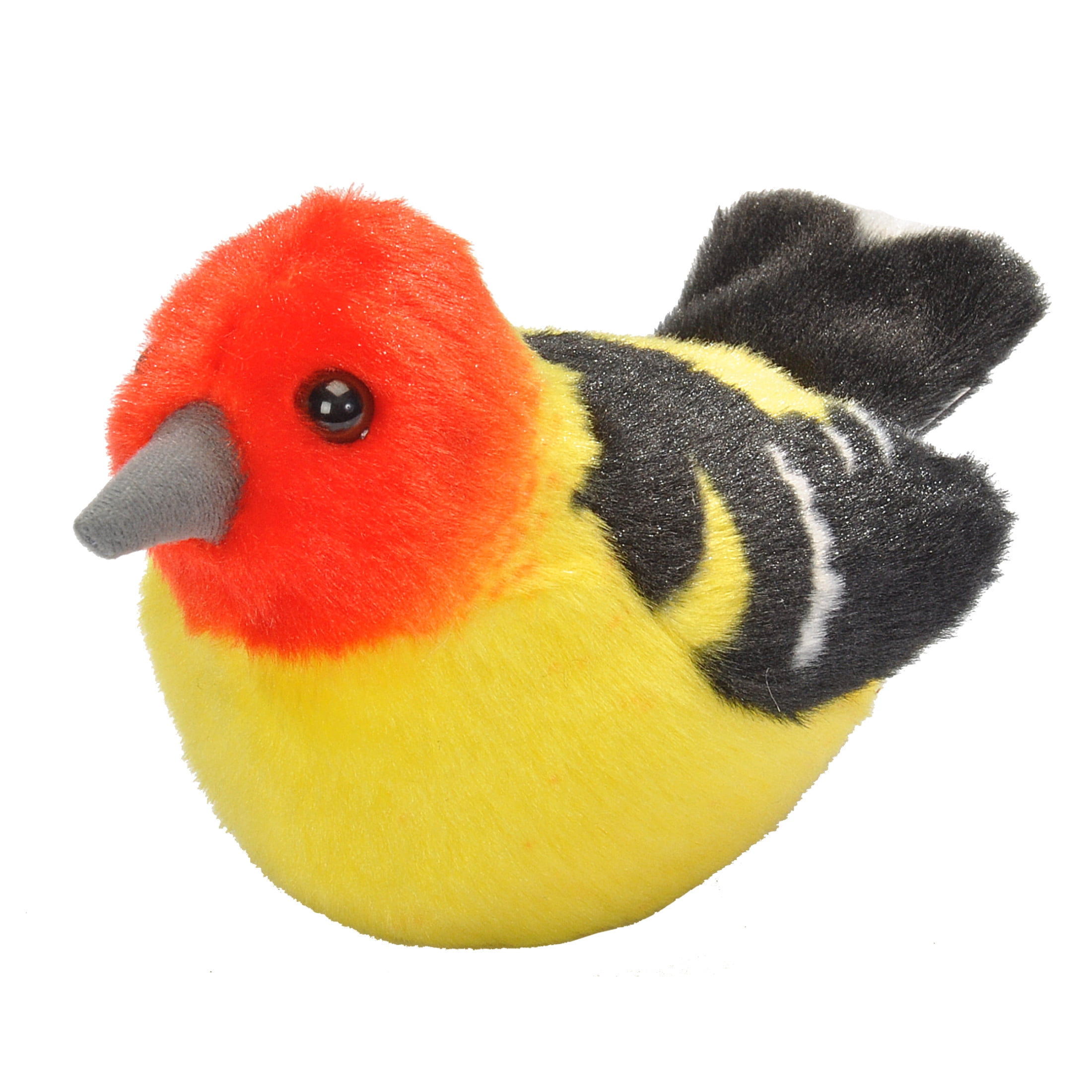 Wild Republic Audubon Bird Western Tanager Stuffed Animal, 5.5 Inches ...
