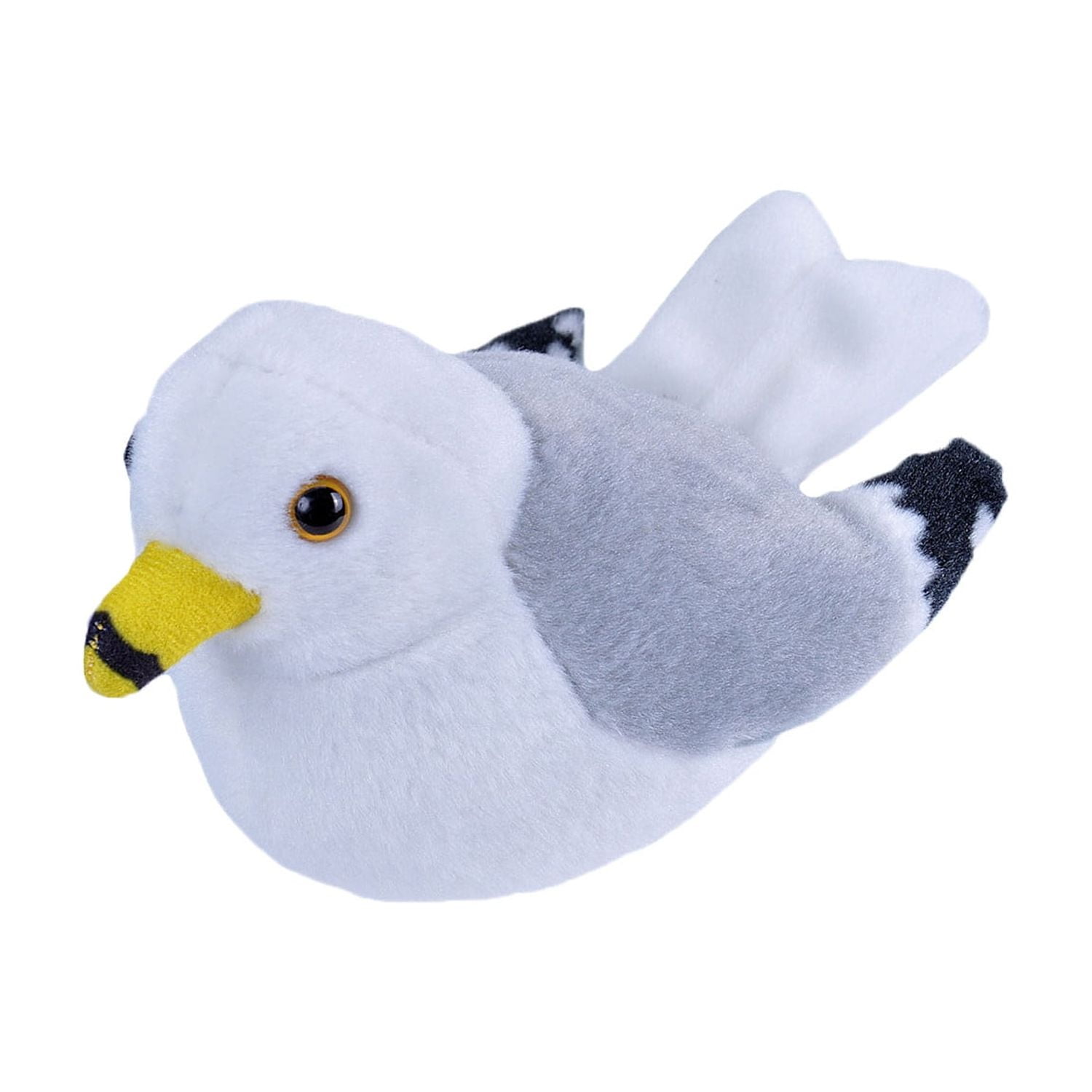 Wild Republic Audubon Bird Ring Billed Gull Stuffed Animal, 5.5 Inches ...