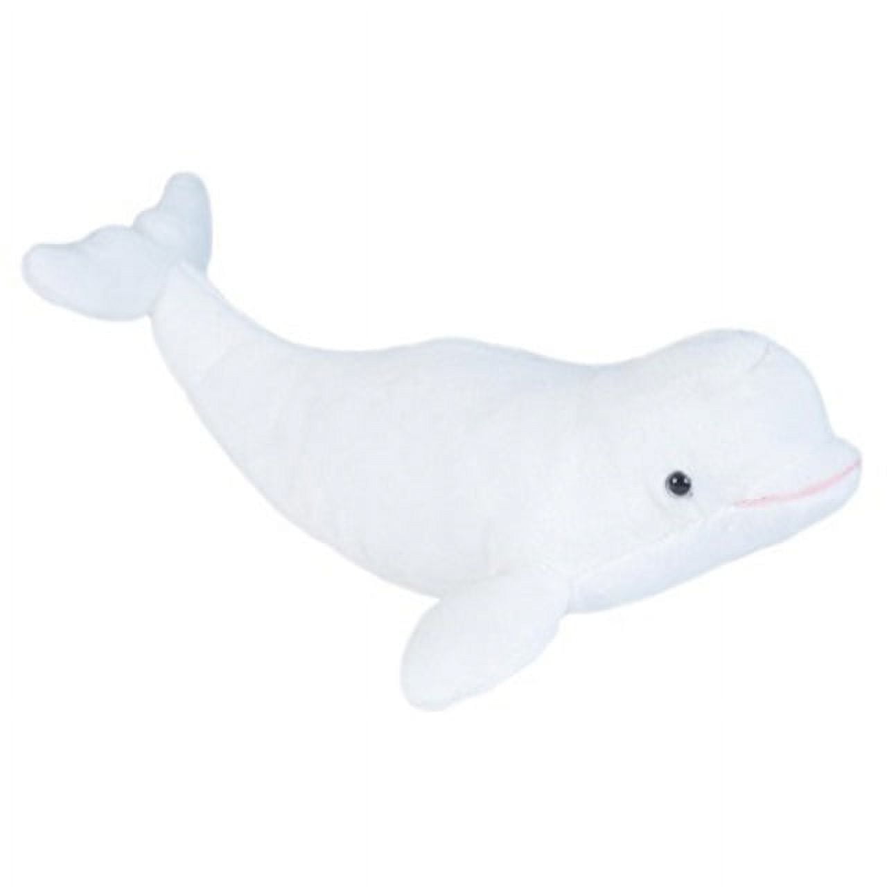 Wild Republic Beluga Whale Plush Stuffed Animal, Plush Toy, Gifts for ...