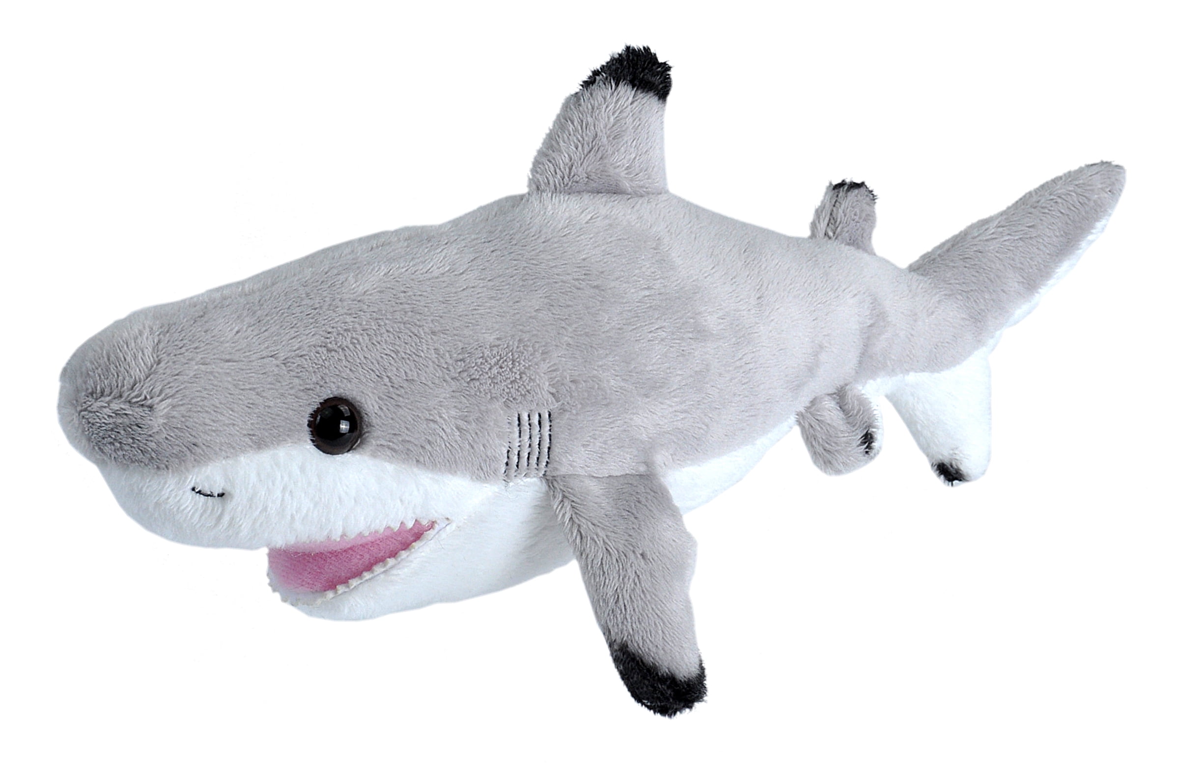 Wild Republic Plush Stuffed Animal Toy, Gifts for Kids, Black Tipped ...