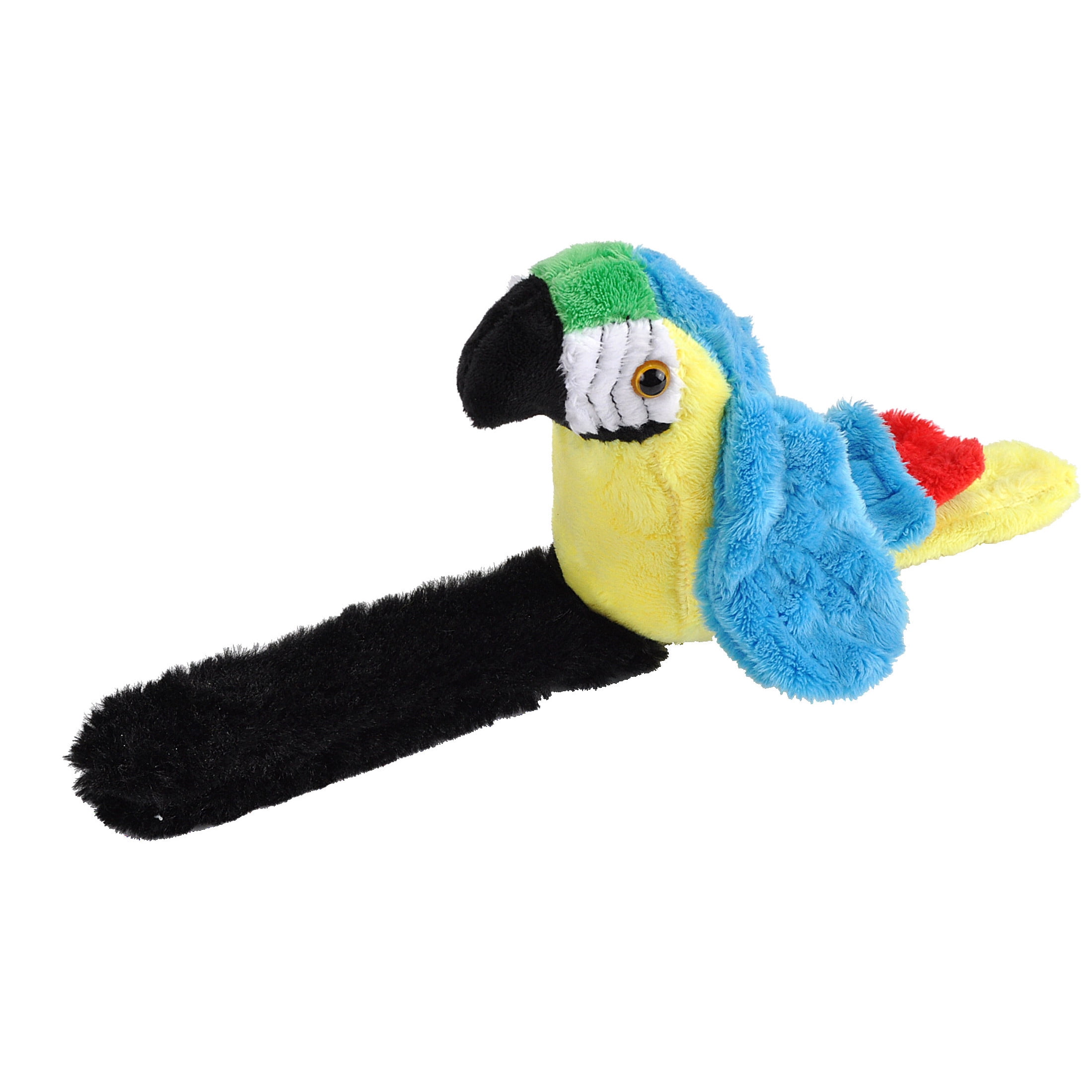 Wild Republic Perching Parrot Blue & Yellow Macaw Stuffed Animal, 7 ...