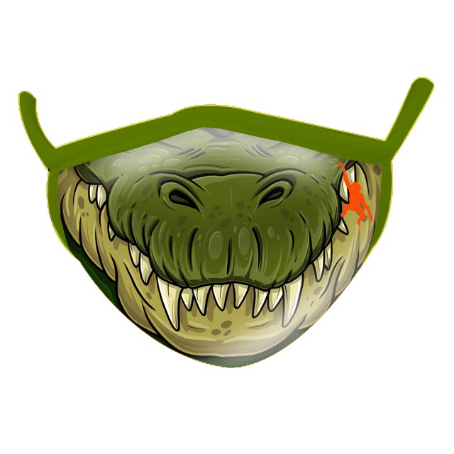 Wild Republic Crocodile Print Face Mask, Reusable Washable - Walmart.com