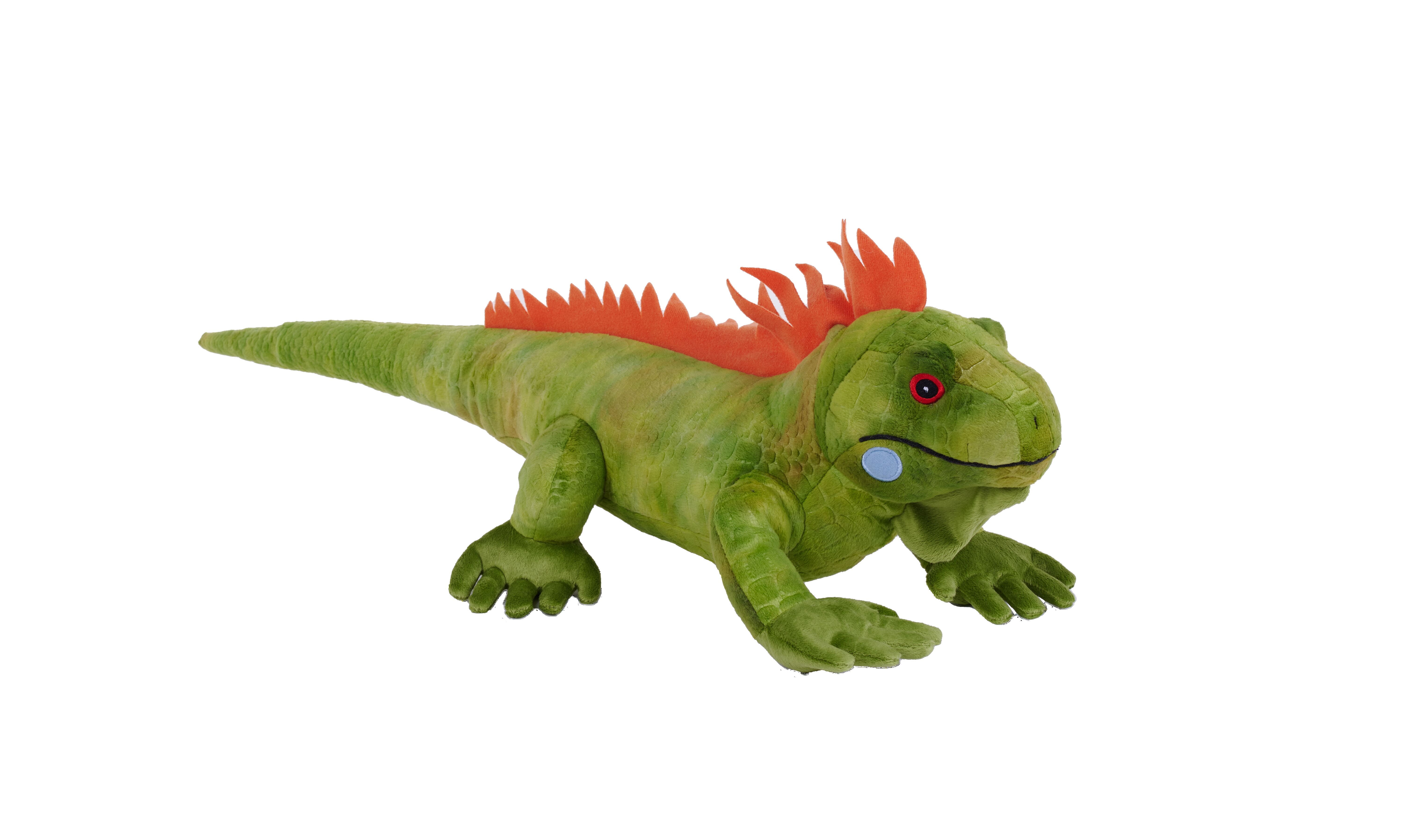 Wild Republic Cuddlekins Eco Iguana, Stuffed Animal, 12 Inches, Plush ...
