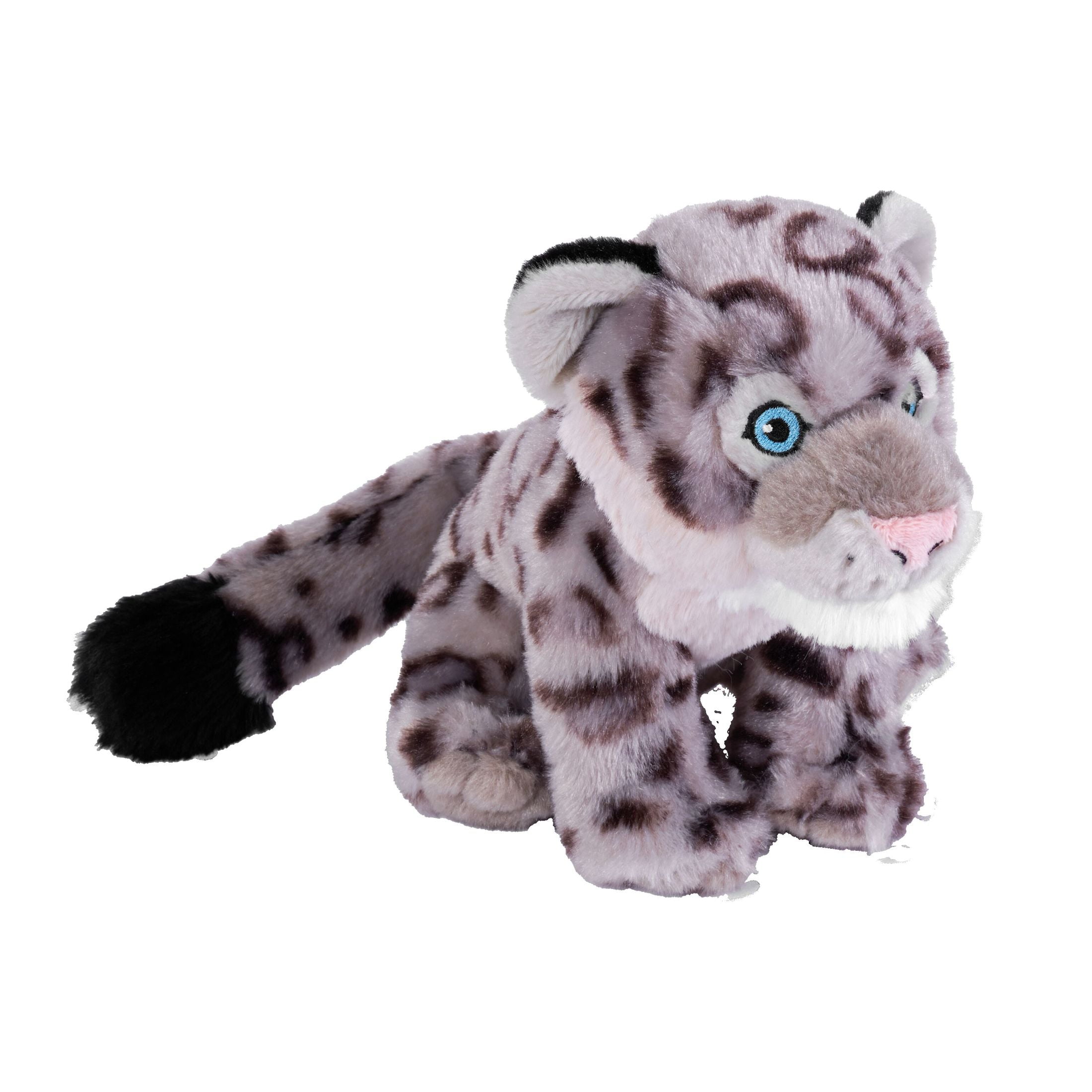 Wild Republic Cuddlekins Eco Mini Snow Leopard Cub Stuffed Animal, 8 ...