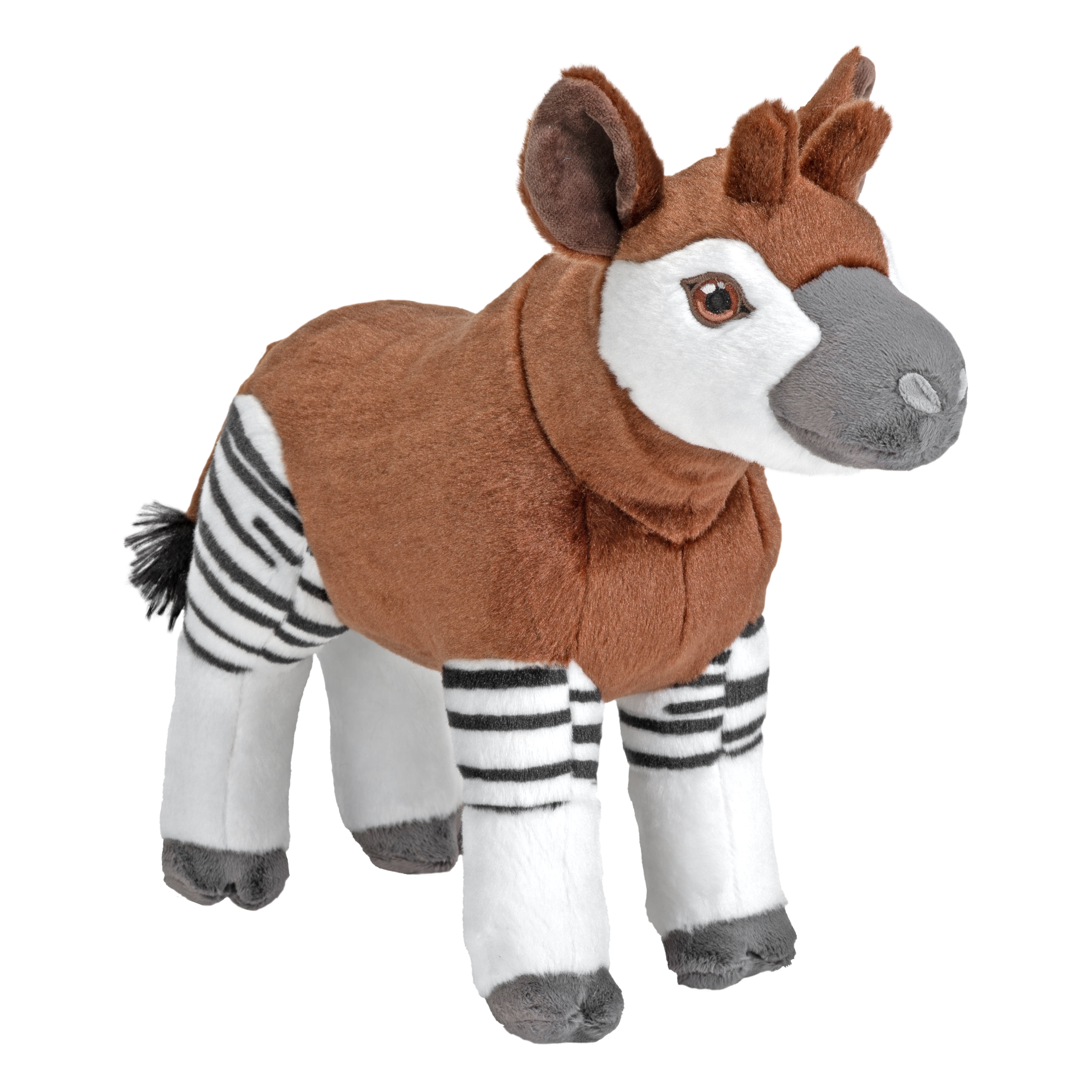 Wild Republic Cuddlekins Eco Okapi, Stuffed Animal, 12 Inch, Plush Toy ...