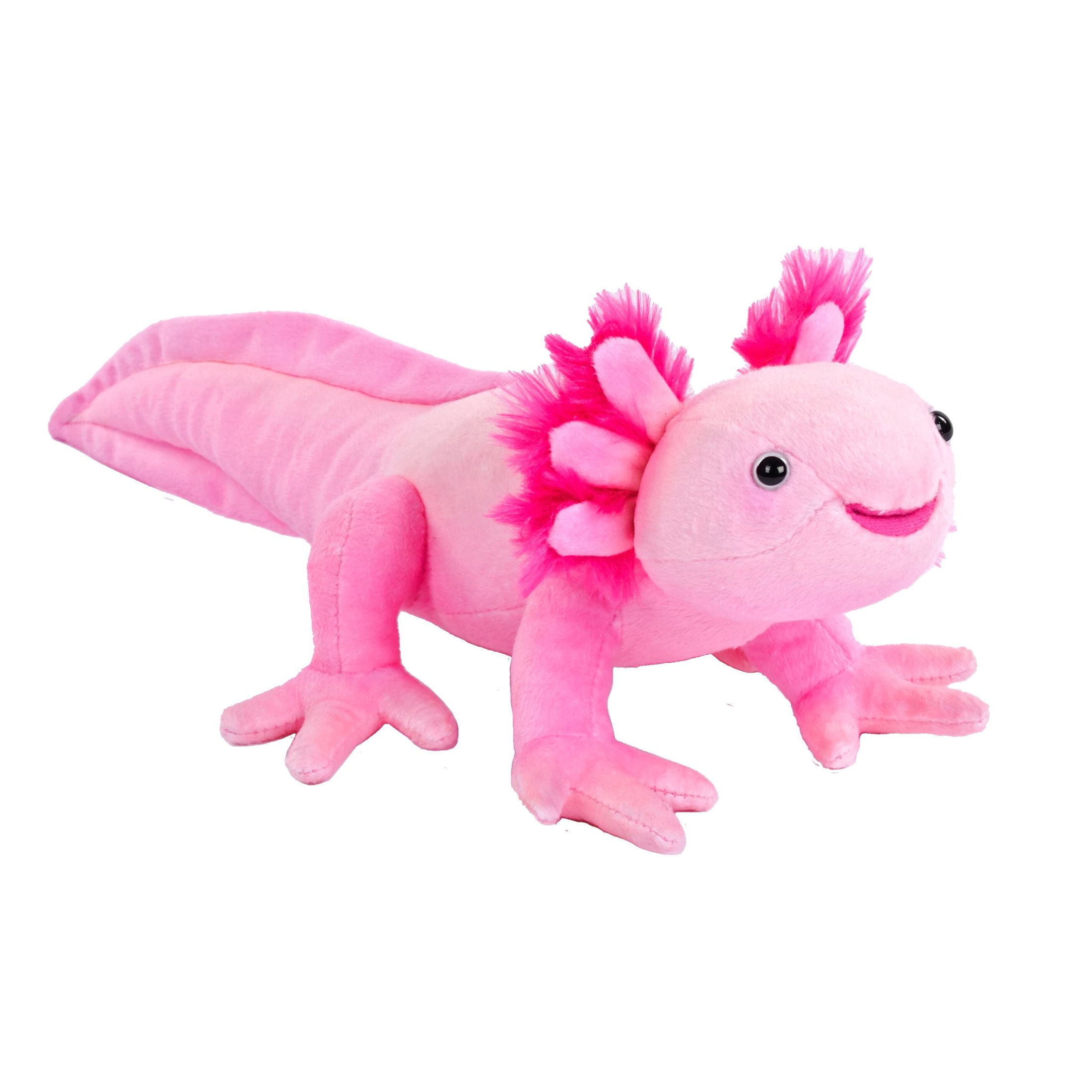 Wild Republic Cuddlekins Mini Axolotl Stuffed Animal, 8 Inches ...