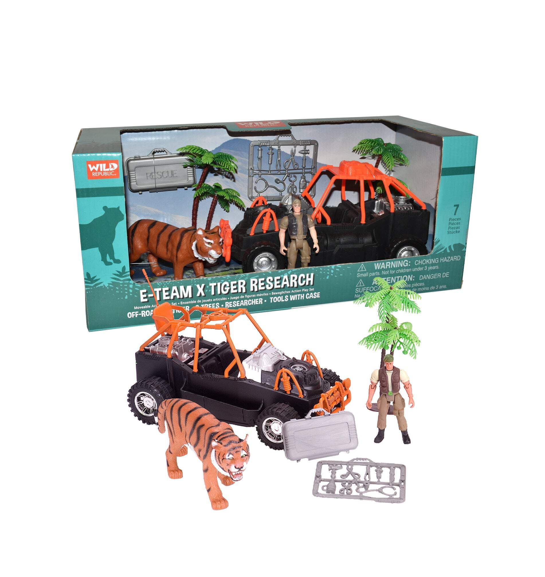 Wild Republic Tiger Rescue Play Set - Walmart.com