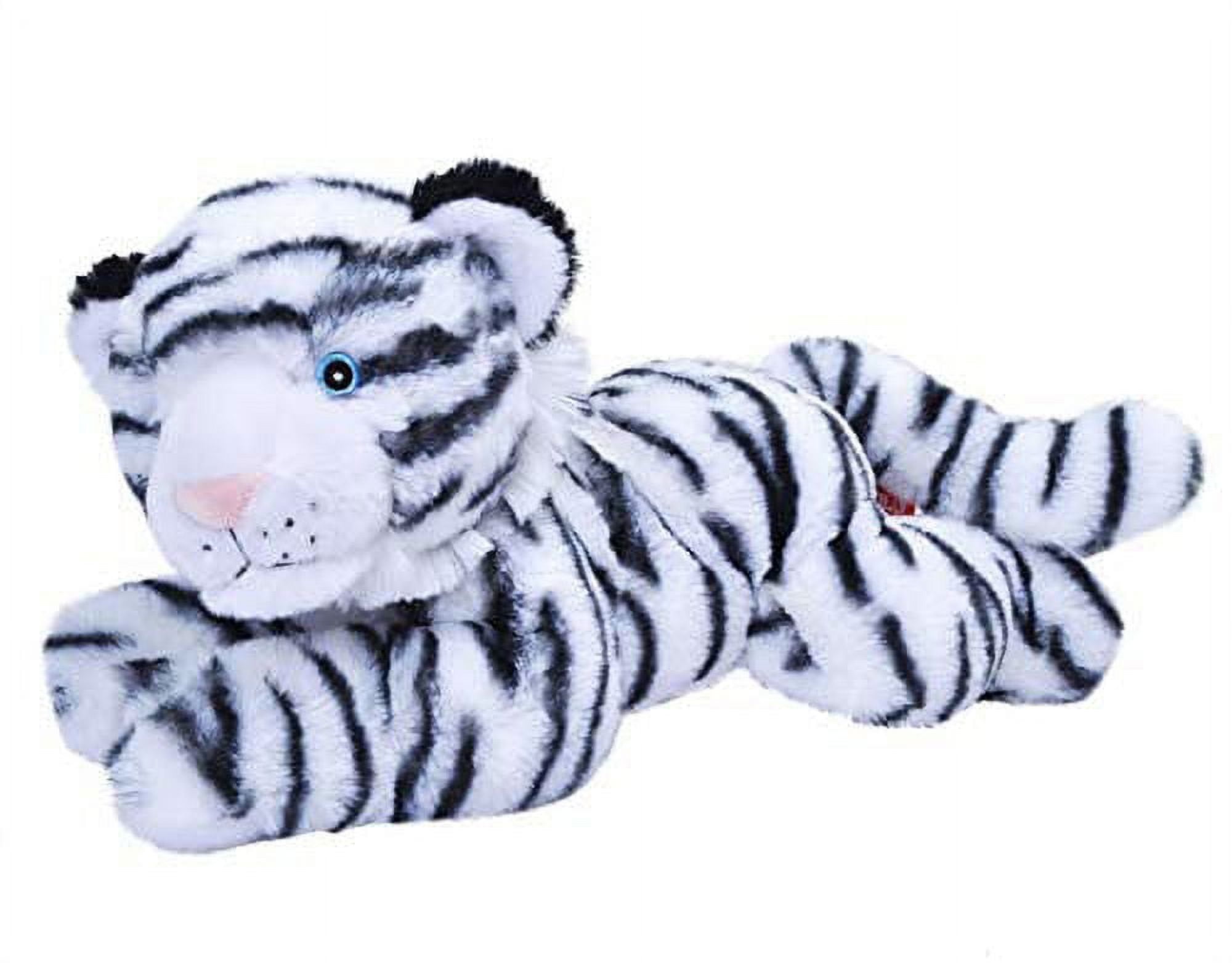 Wild Republic Ecokins White Tiger Stuffed Animal, 12 Inches - Walmart.com