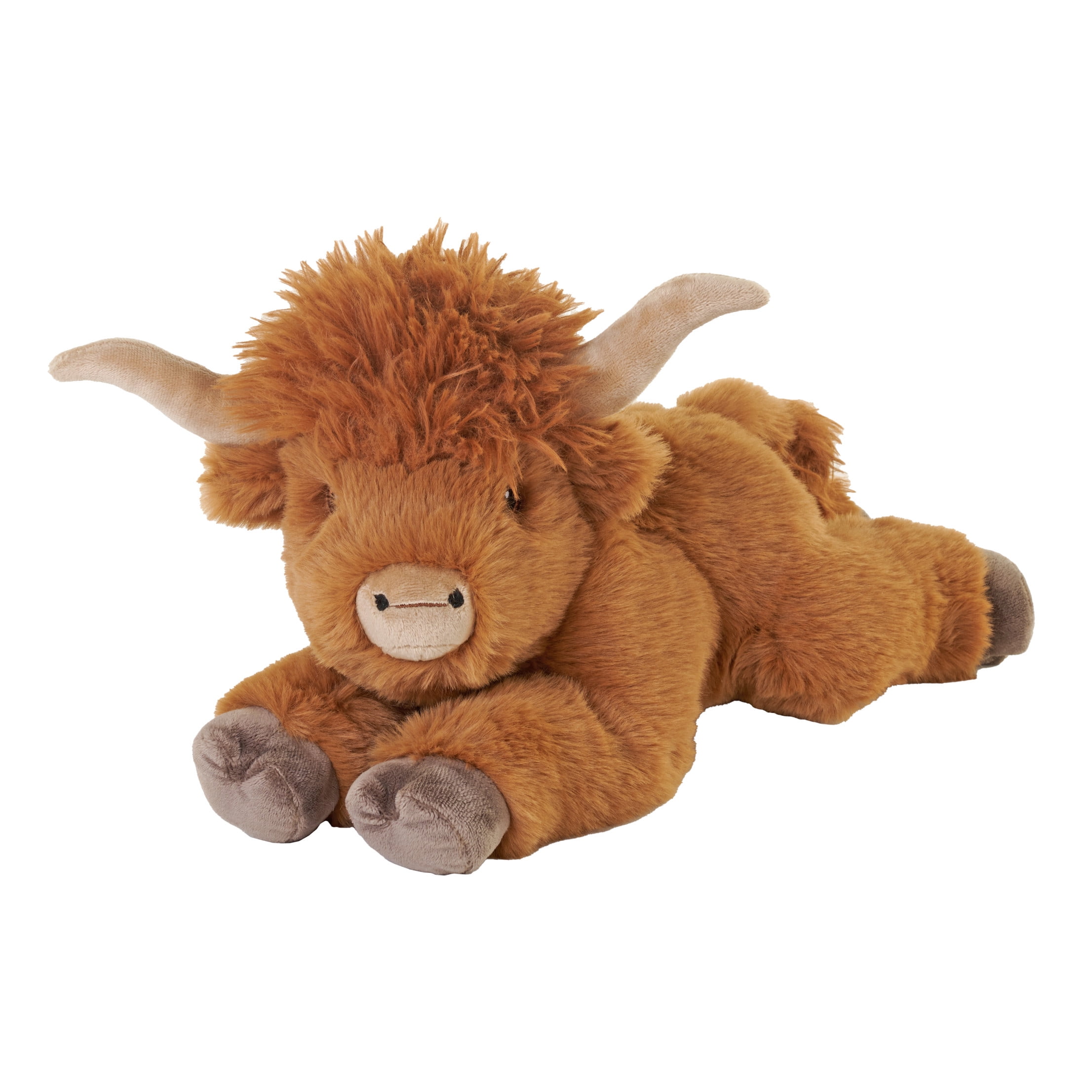 Wild Republic Ecokins Highland Cow Stuffed Animal, 12 Inches - Walmart.com