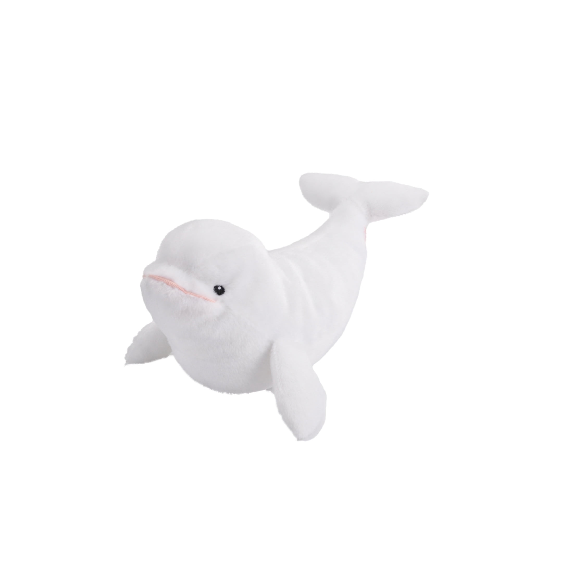 Wild Republic Ecokins Mini Beluga Whale Stuffed Animal, 8 Inches ...