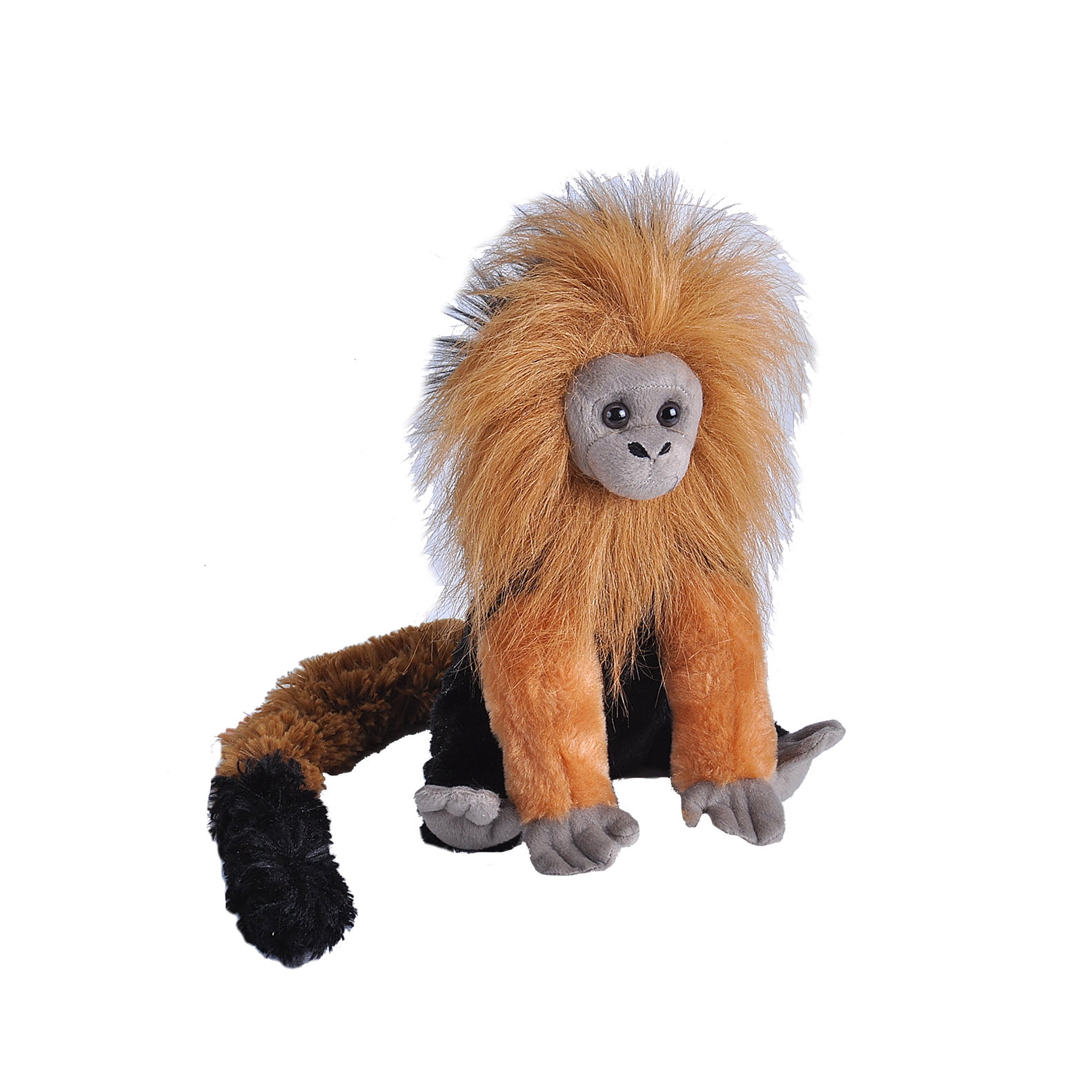 Wild Republic Cuddlekins Golden Lion Tamarin Stuffed Animal, 12 Inches ...