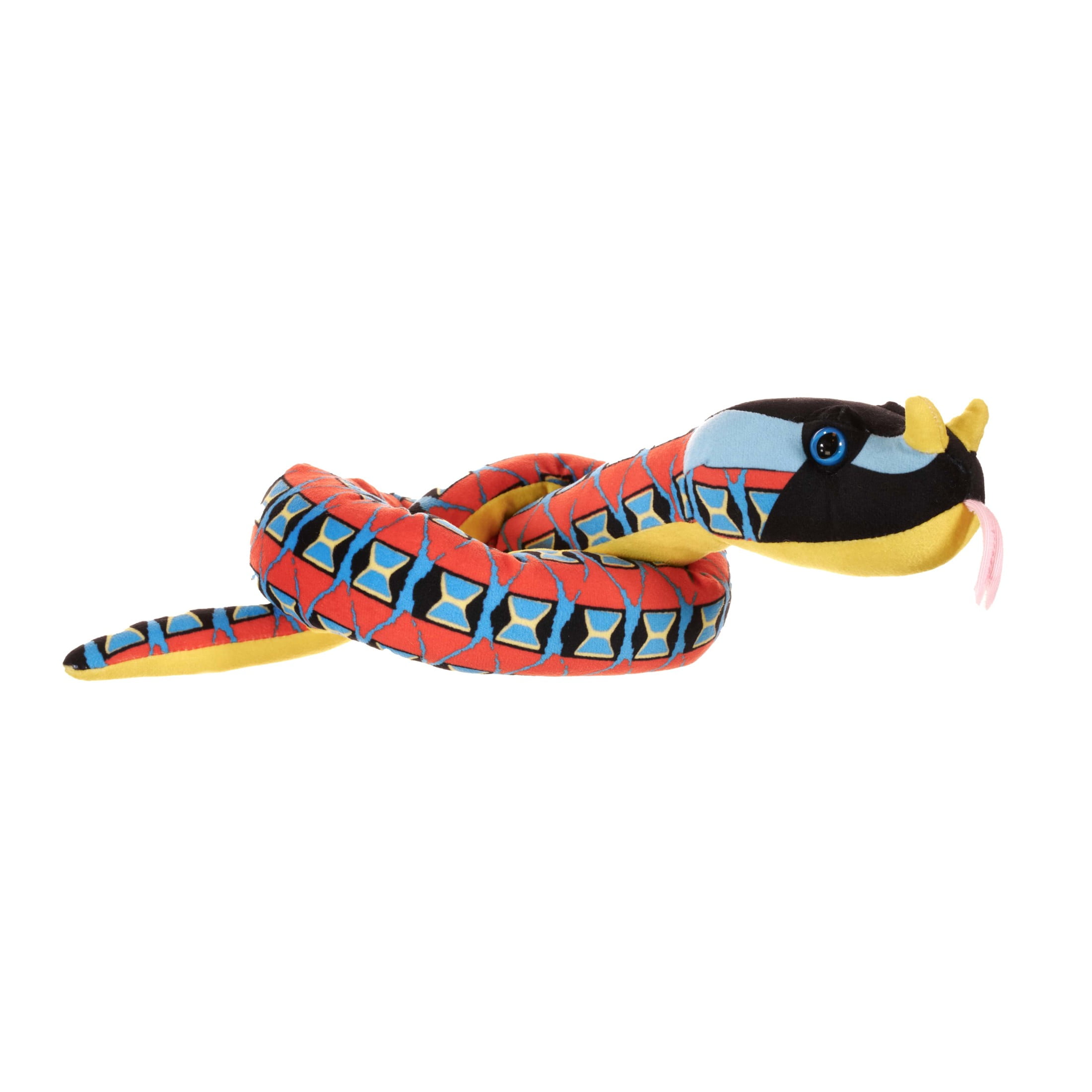 Wild Republic Green Snakes Rhino Viper Stuffed Animal, 36 Inches ...