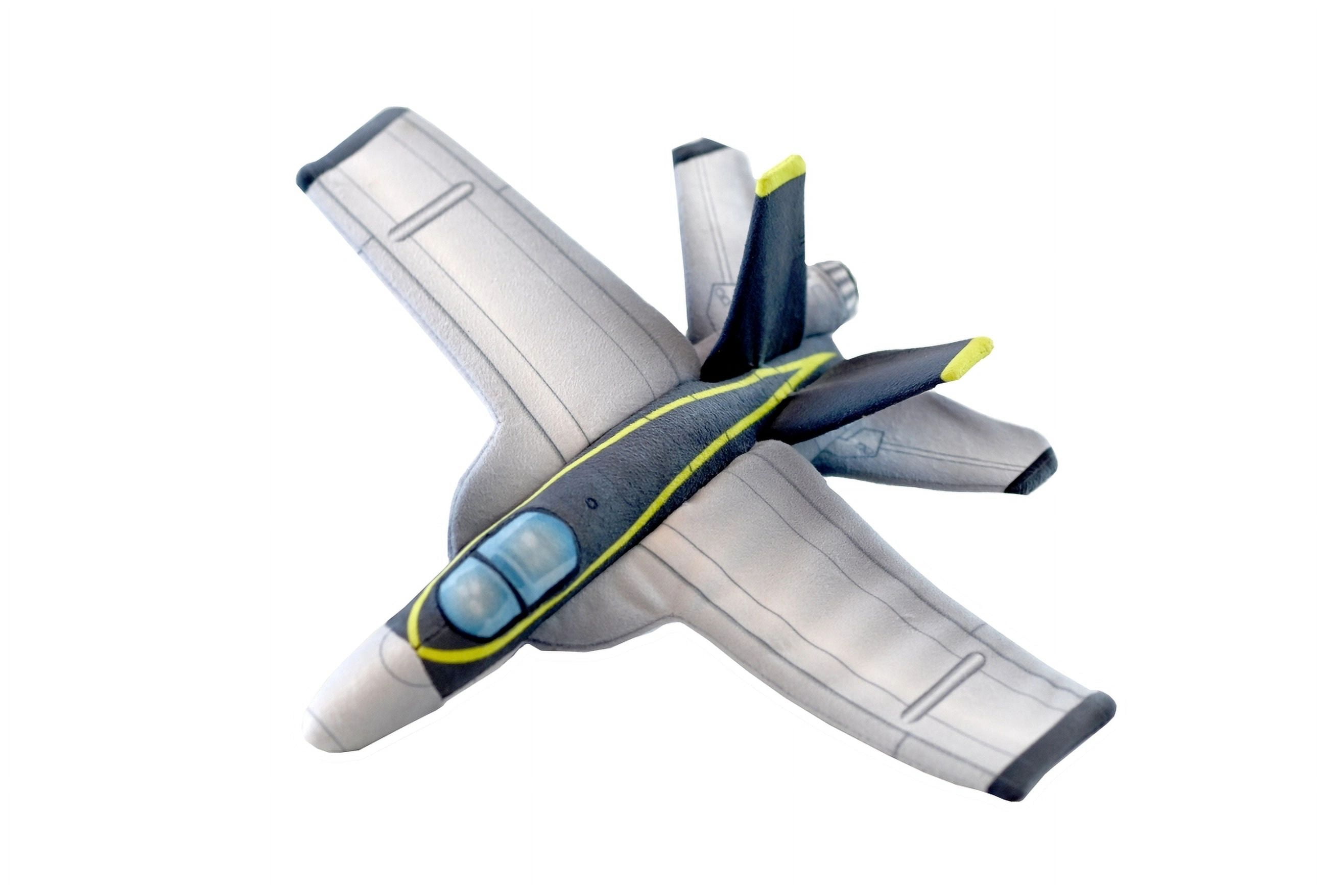 Wild Republic Huggers Aircraft F-18 Plush Wearable Stuffed Toy ...