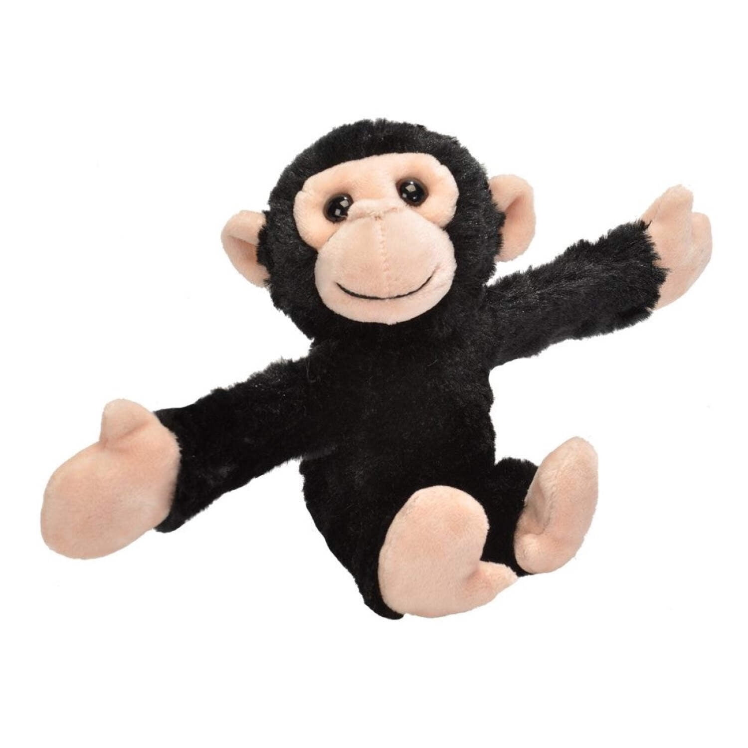 Wild Republic Huggers, Chimp Plush Toy, Slap Bracelet, Stuffed Animal ...
