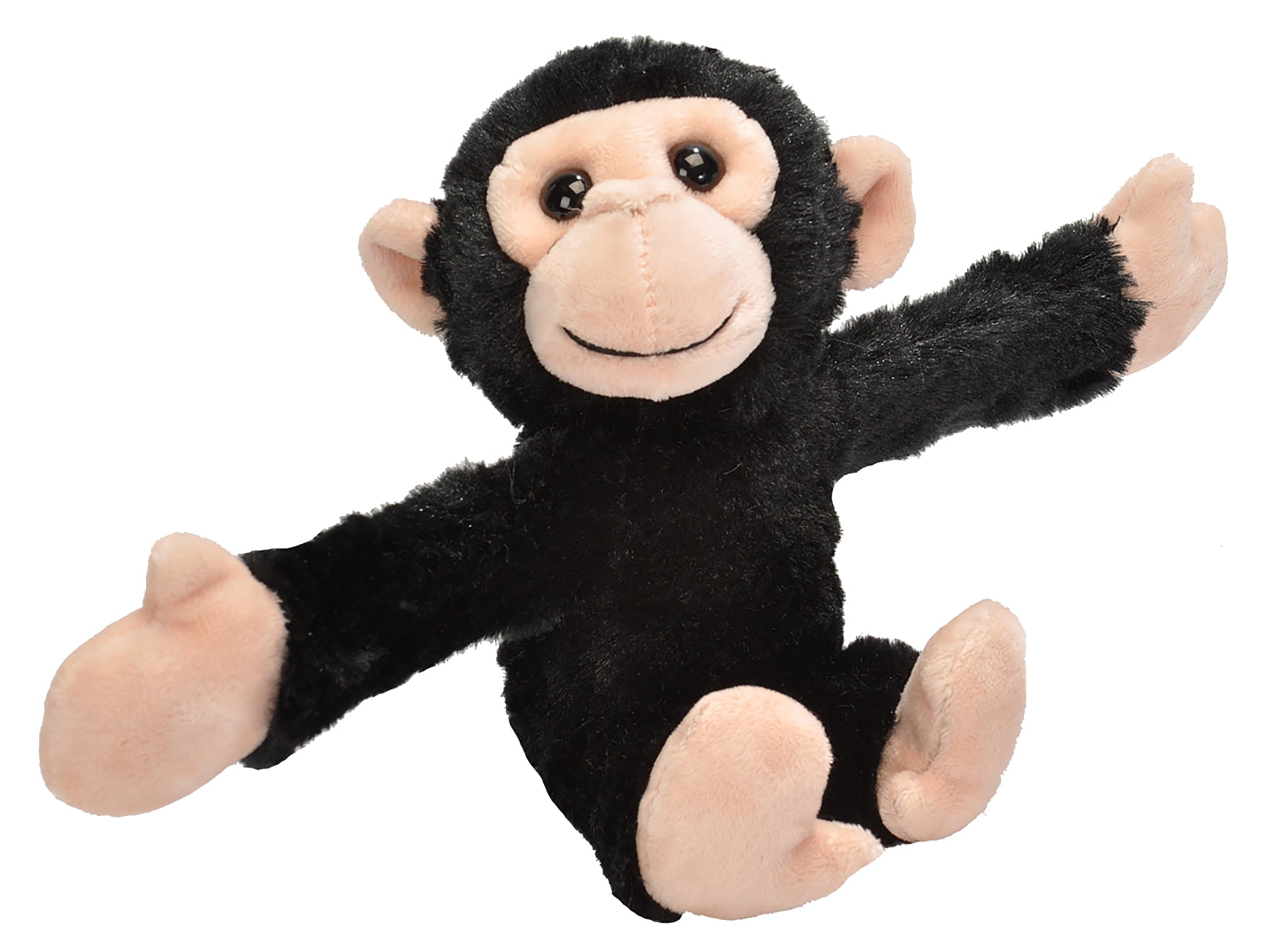 Wild Republic Huggers, Chimp Plush Toy, Slap Bracelet, Stuffed Animal ...