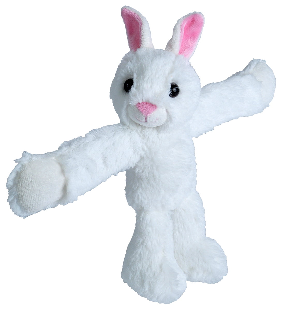 Wild Republic Huggers Bunny White, Gift for Kids, Plush Toy, Fill is ...